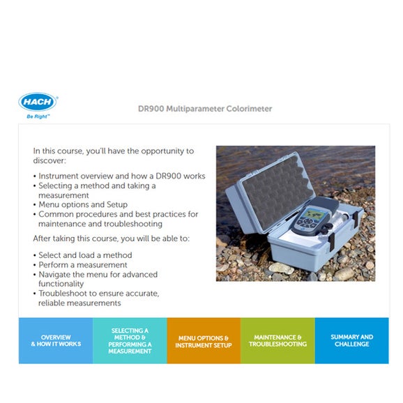 DR900 Multiparameter Colorimeter Theory & Operation | Hach