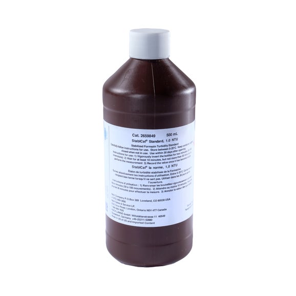 Stablcal® Turbidity Standard, 1000 NTU, 500 mL | Hach Stablcal® Turbidity Standard, 1000 NTU, 500 mL | Hach