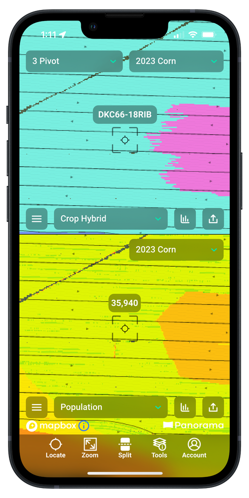 Panorama | Manage 20|20 maps and data | Precision Planting | Upgrade Your Farm Equipment