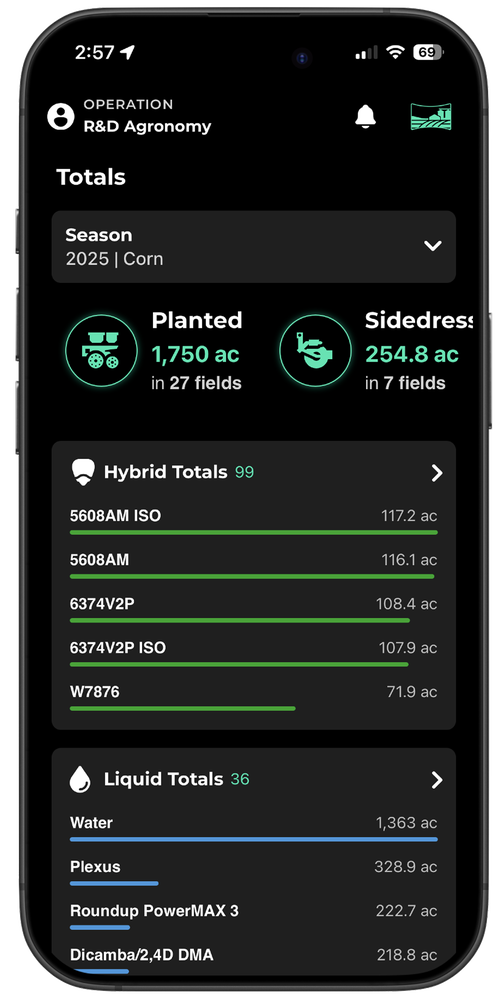 Panorama | Manage 20|20 maps and data | Precision Planting | Upgrade ...