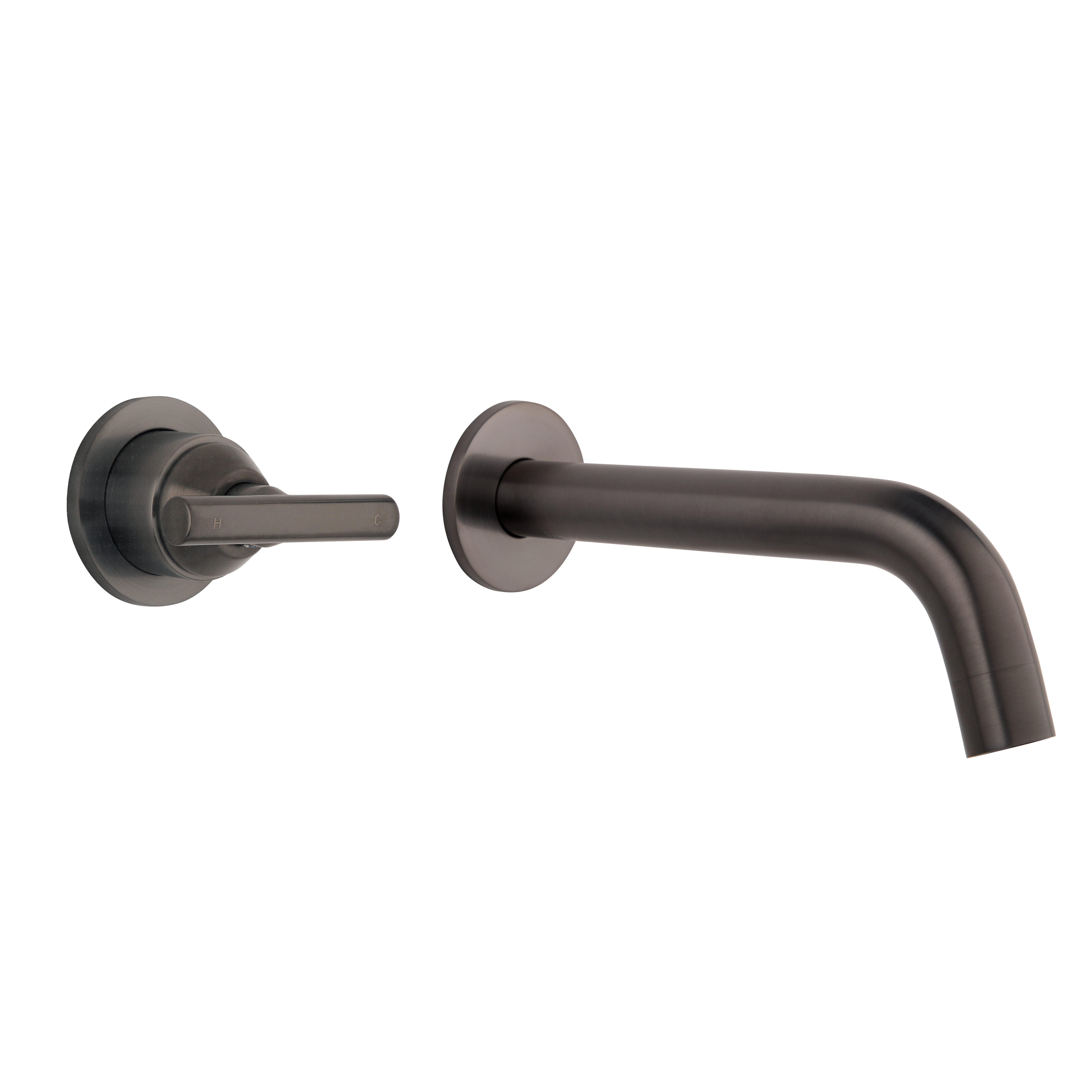 Barre Progressive Mixer & Spout Set - Brushed Gunmetal | ABI Interiors