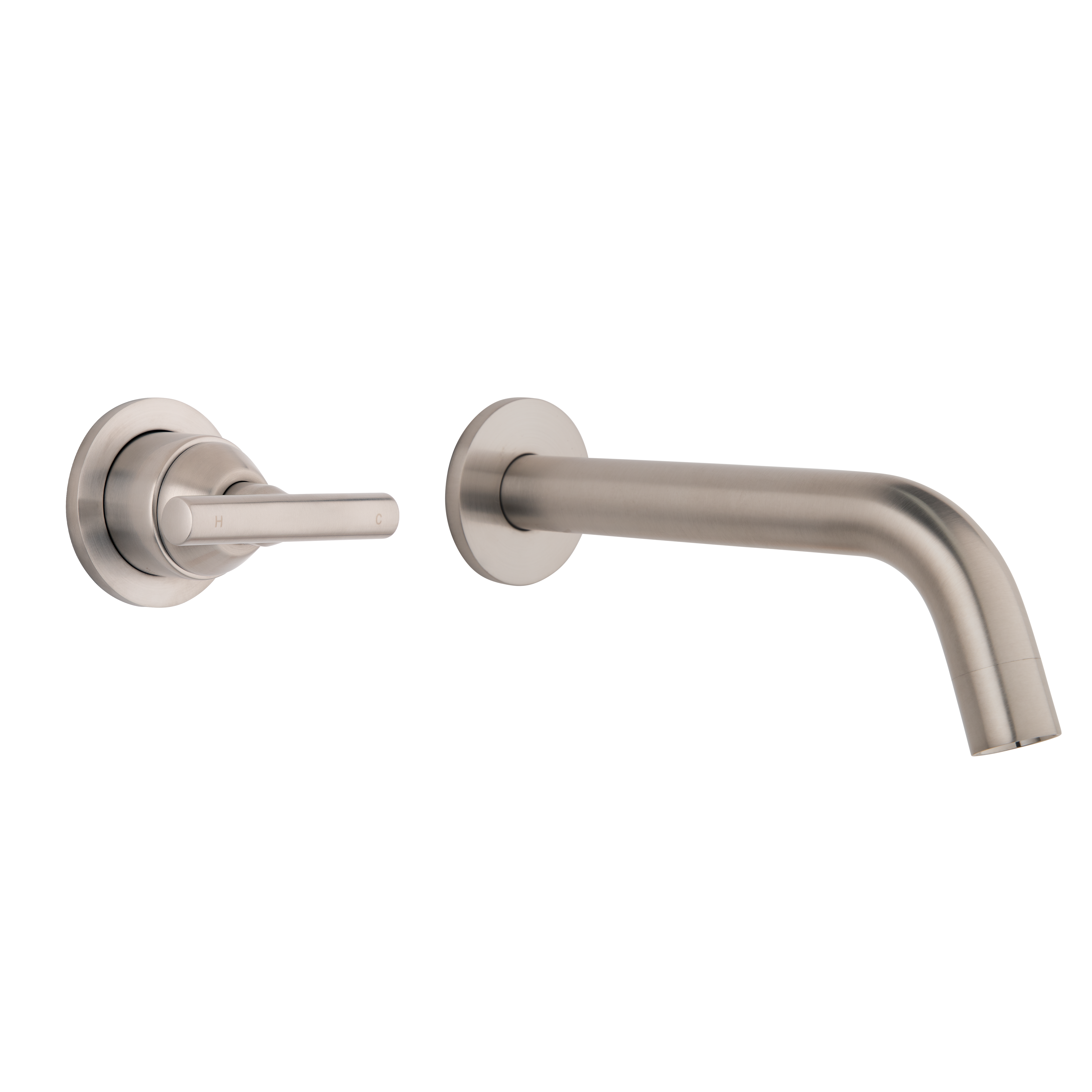 Barre Progressive Mixer & Spout Set - Brushed Nickel - ABI Interiors UK