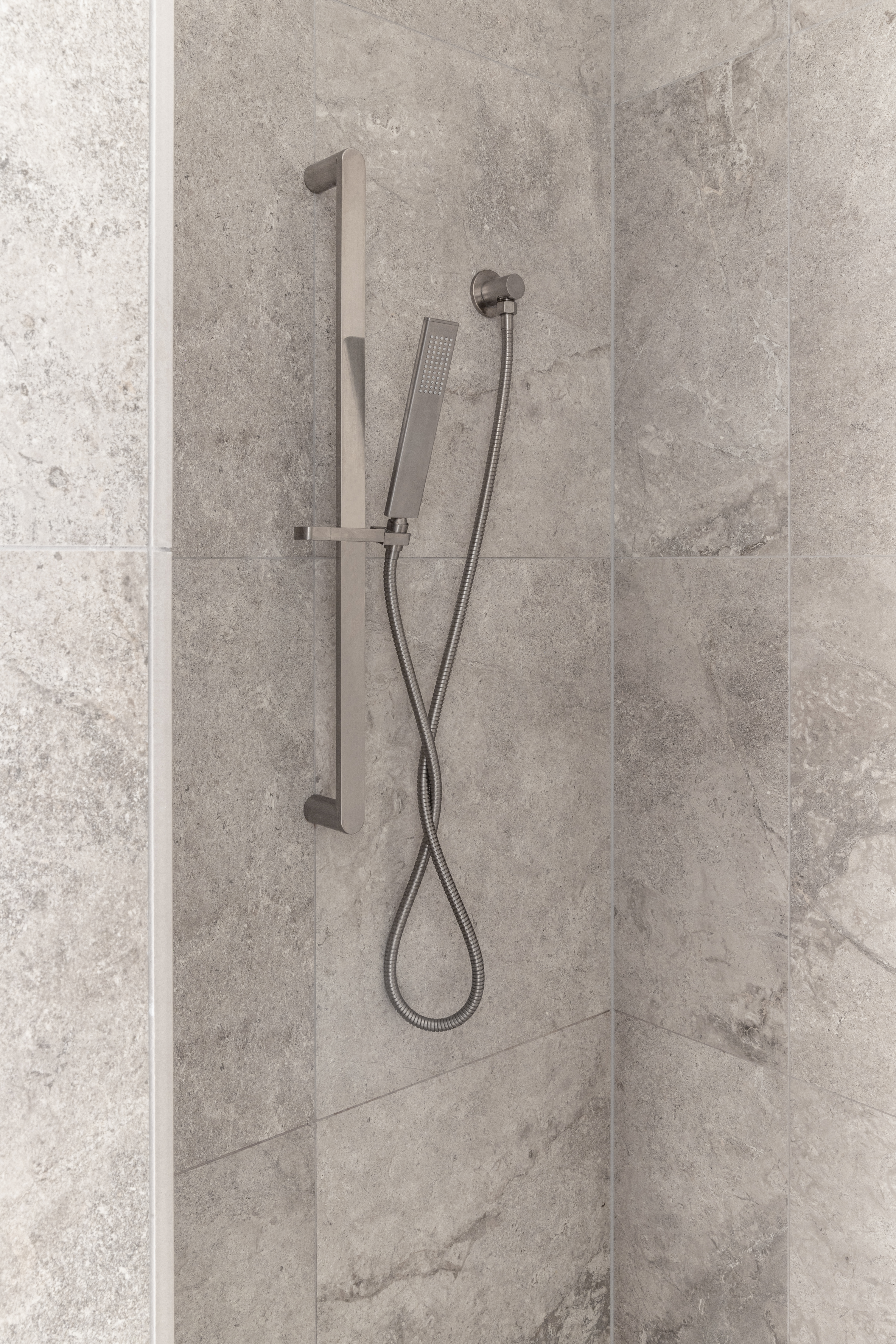 Milani Shower Rail - Brushed Nickel - ABI Interiors UK