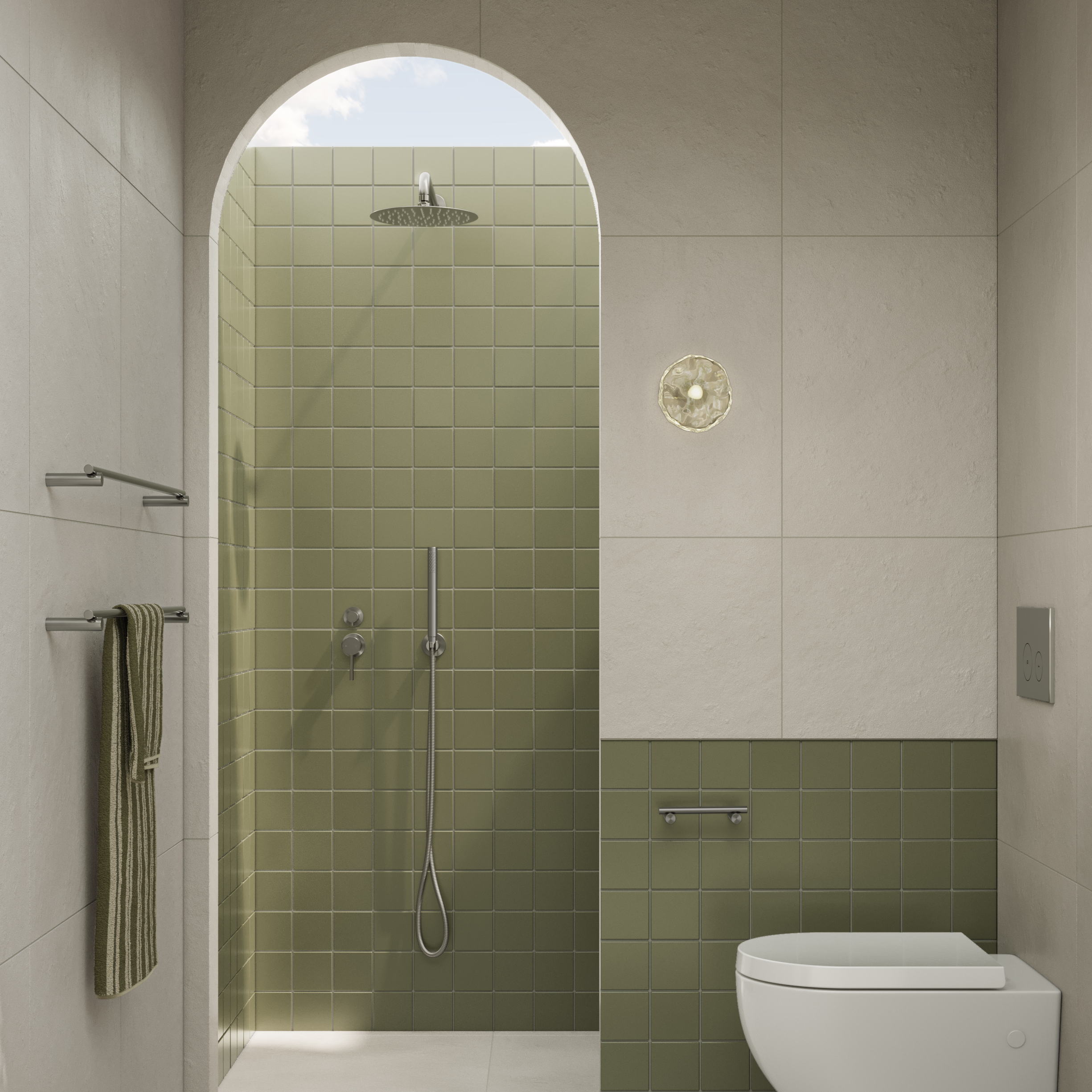 Lucca Limestone Look Outdoor Tile - Sand | ABI Interiors