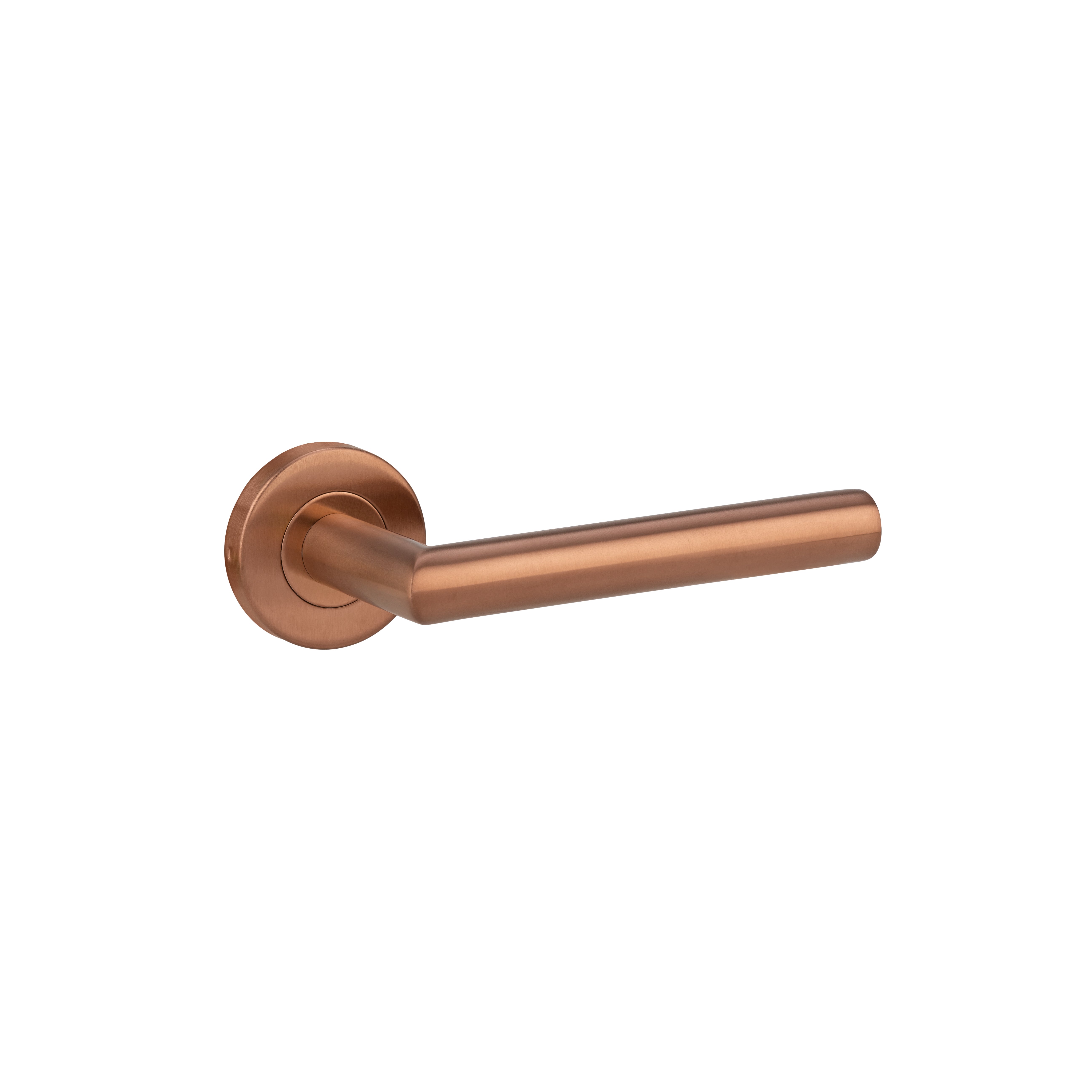 Davis Door Handle - Brushed Copper | ABI Interiors