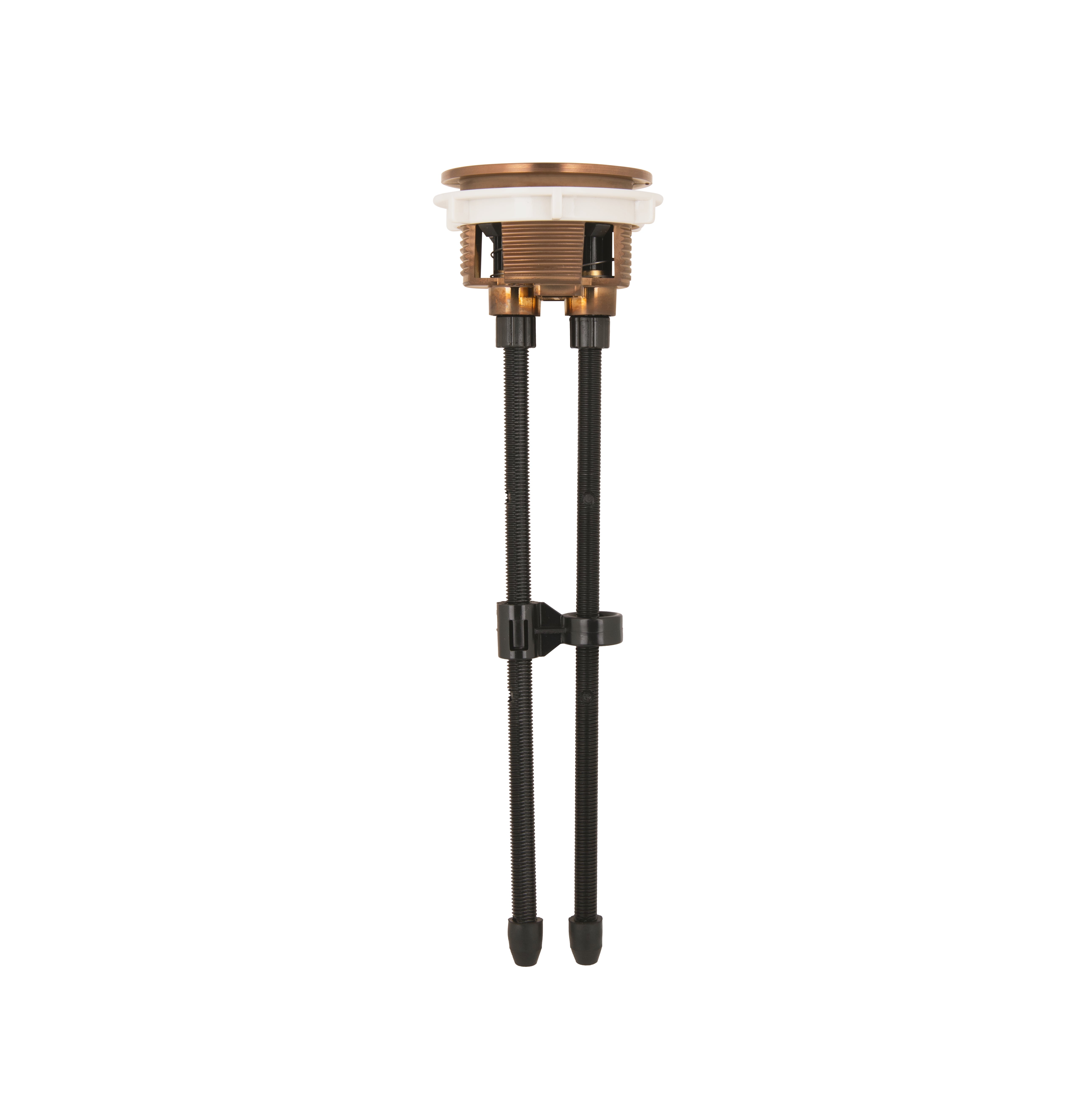 Toilet Flush Button - Brushed Copper | ABI Interiors