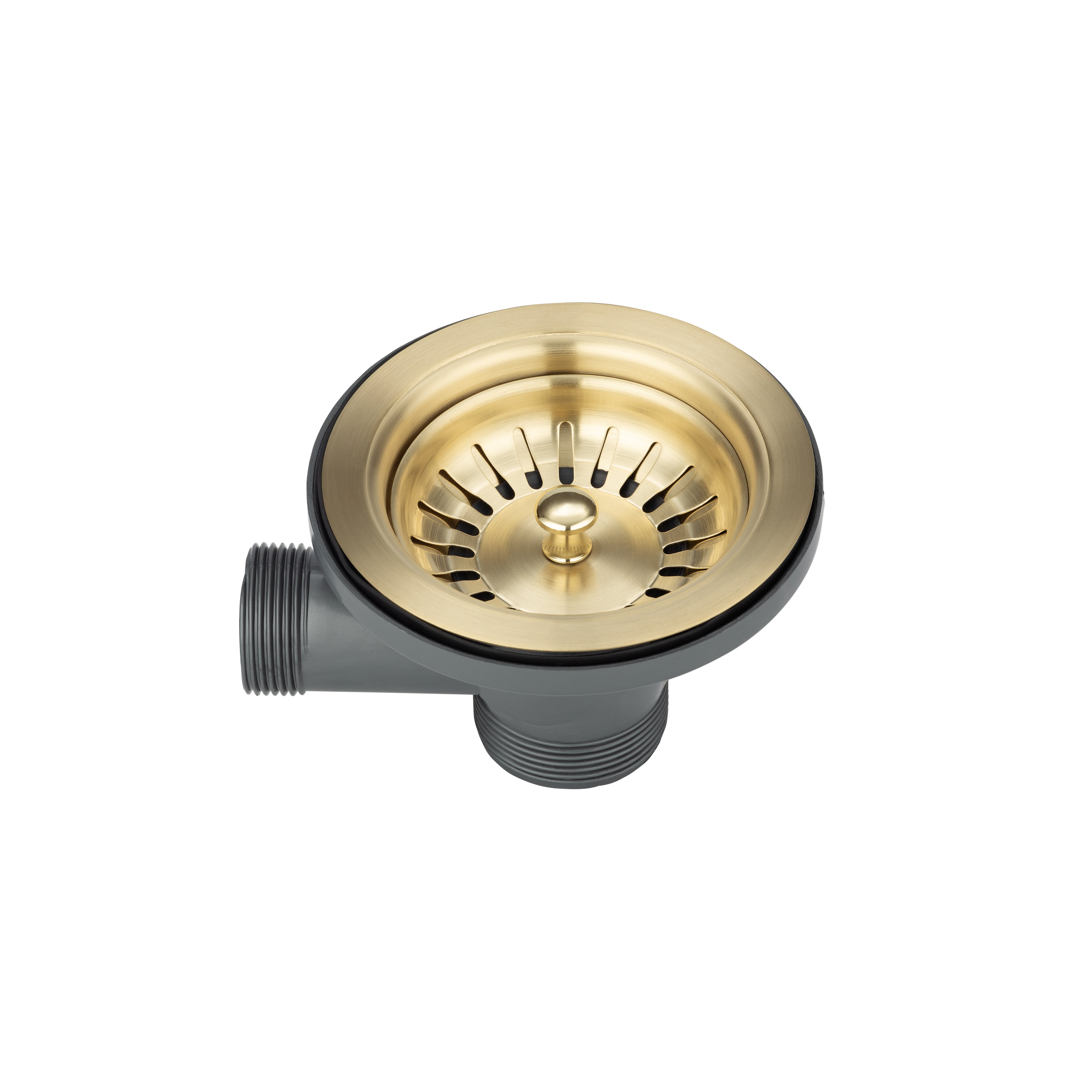 Sink Basket Waste 40mm - Brushed Brass (Overflow) - ABI Interiors UK