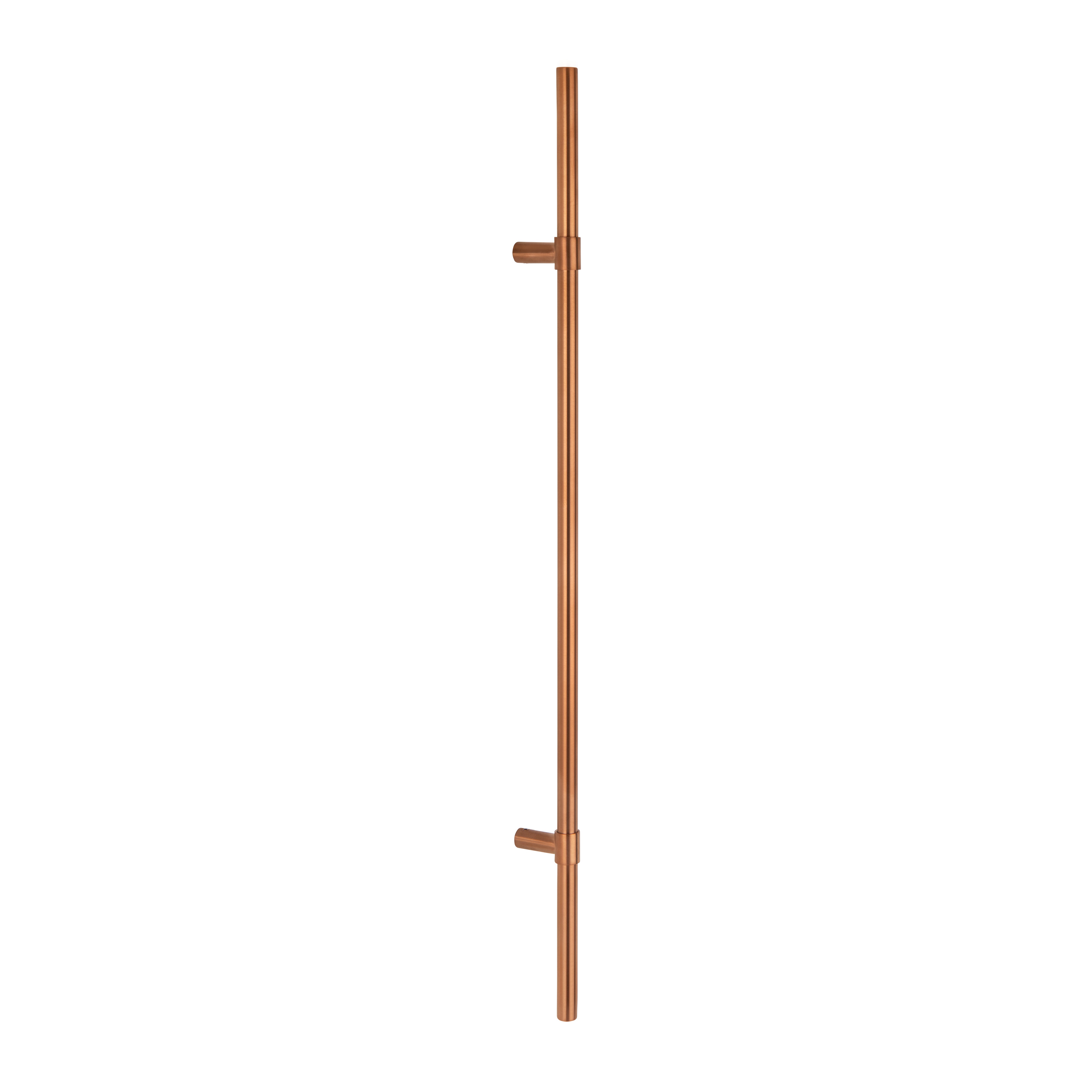 Modi Adjustable Entry Door Pull & Lock Set 900mm - Brushed Copper | (NZ ...
