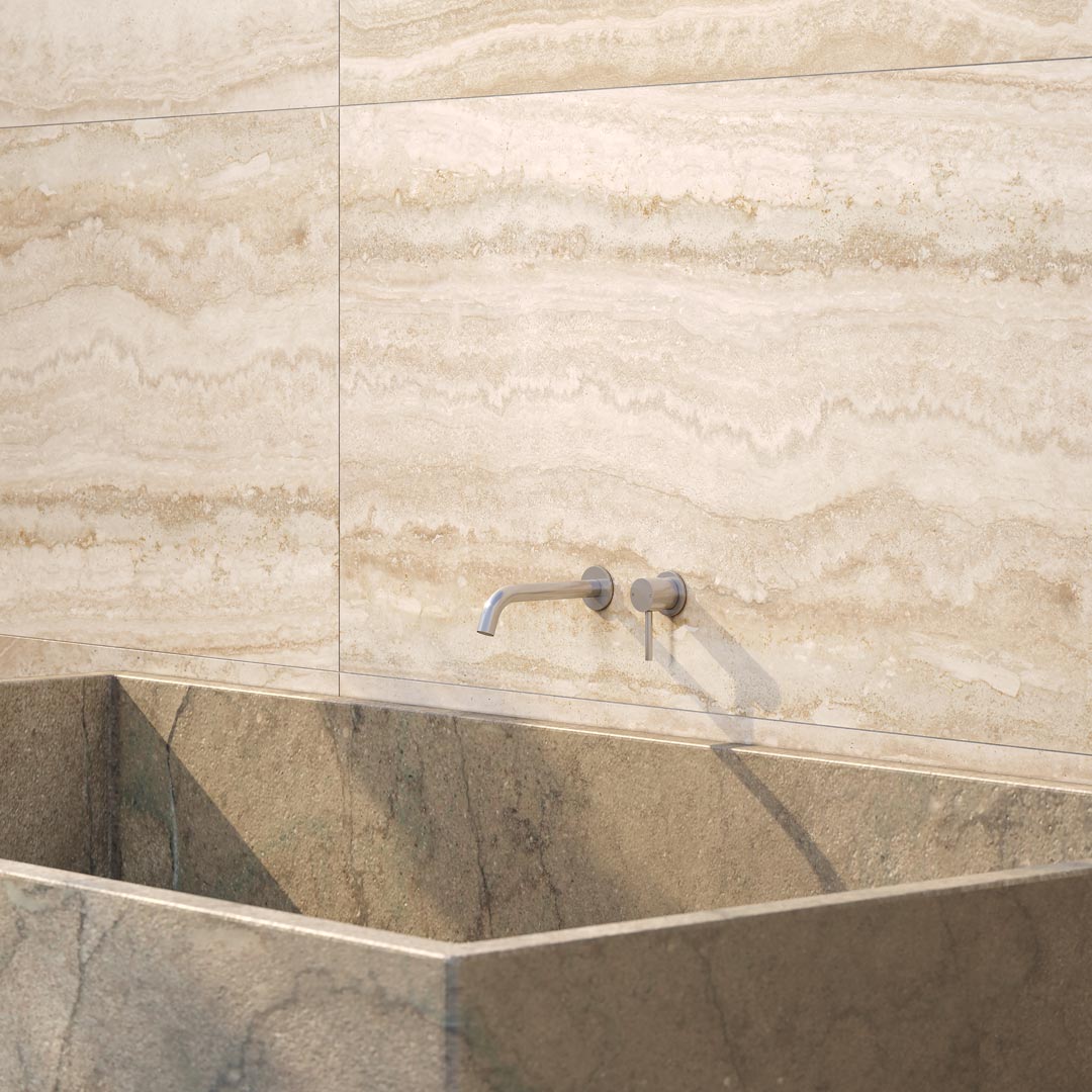 Sola Minimal Mixer - Stainless Steel | ABI Interiors