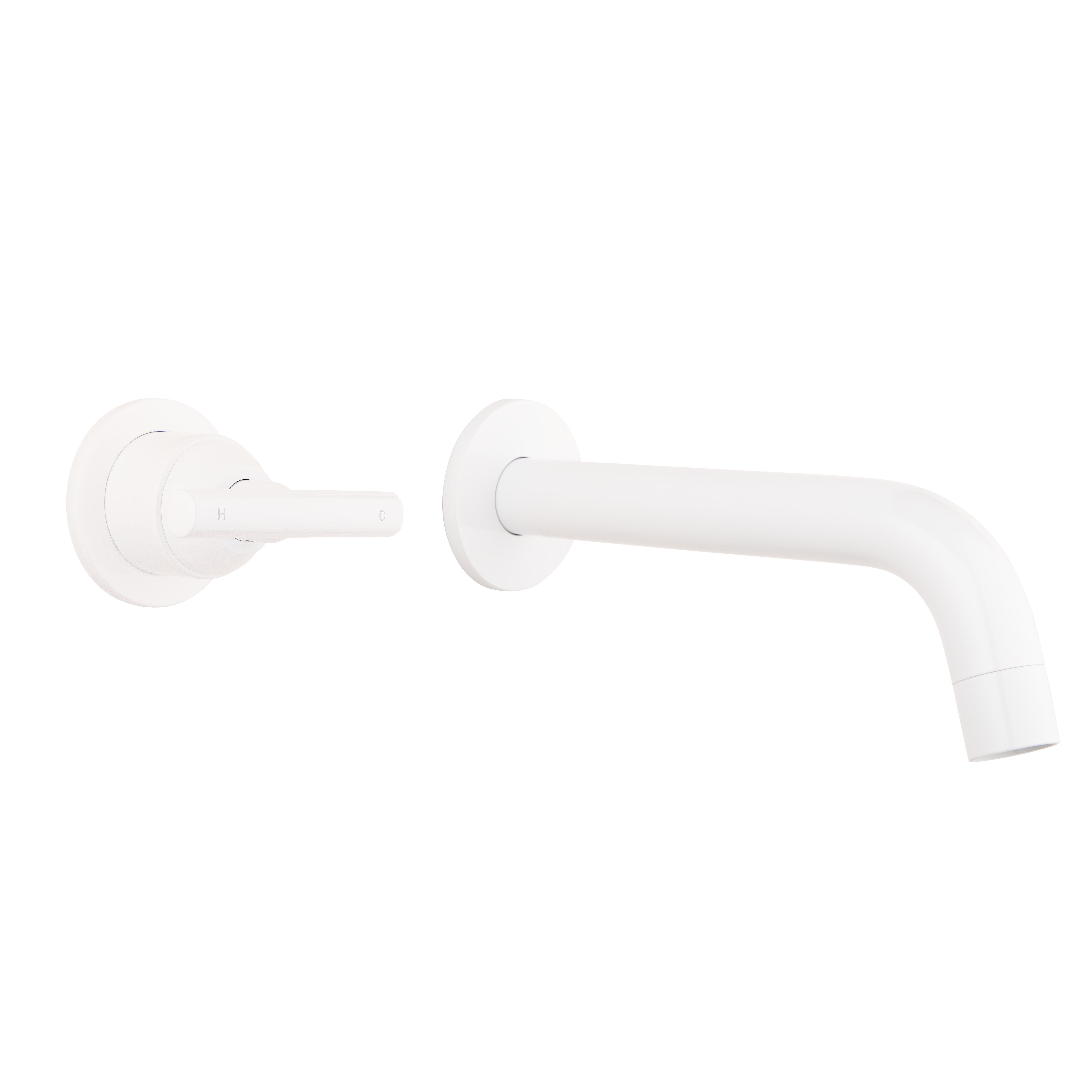 Barre Progressive Mixer & Spout Set - White | ABI Interiors