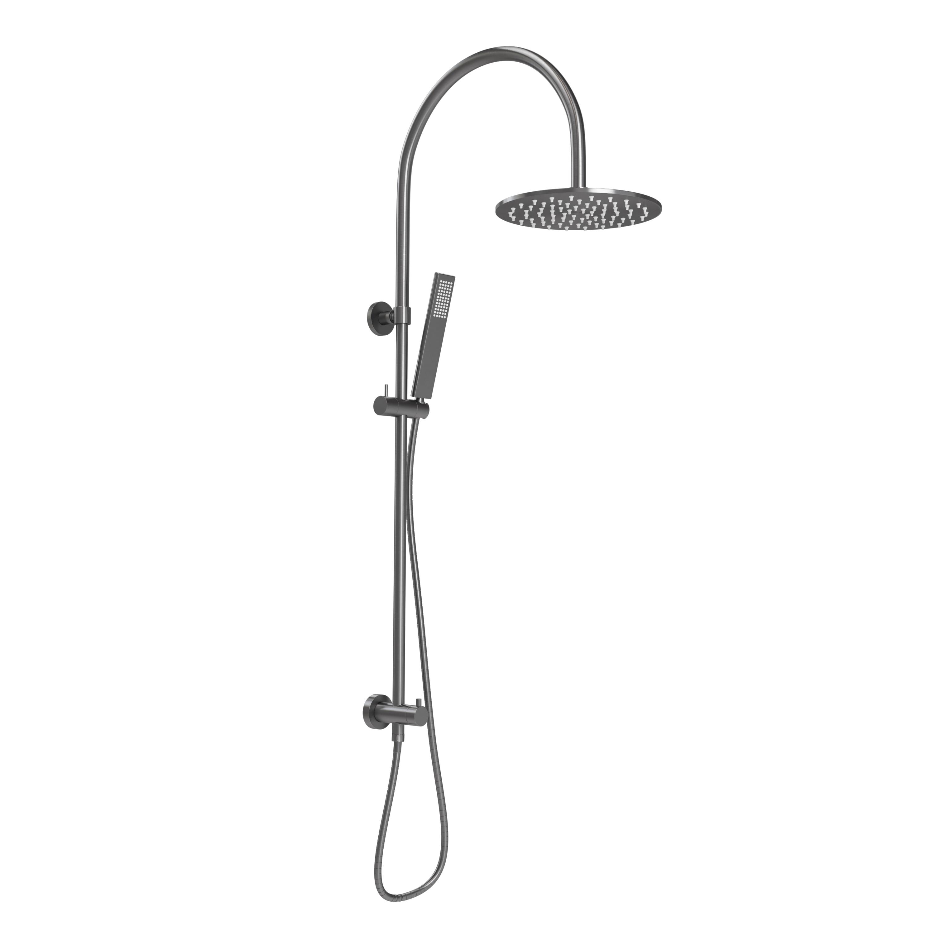 Brushed Gunmetal Showers | Gunmetal Shower Heads | ABI Interiors
