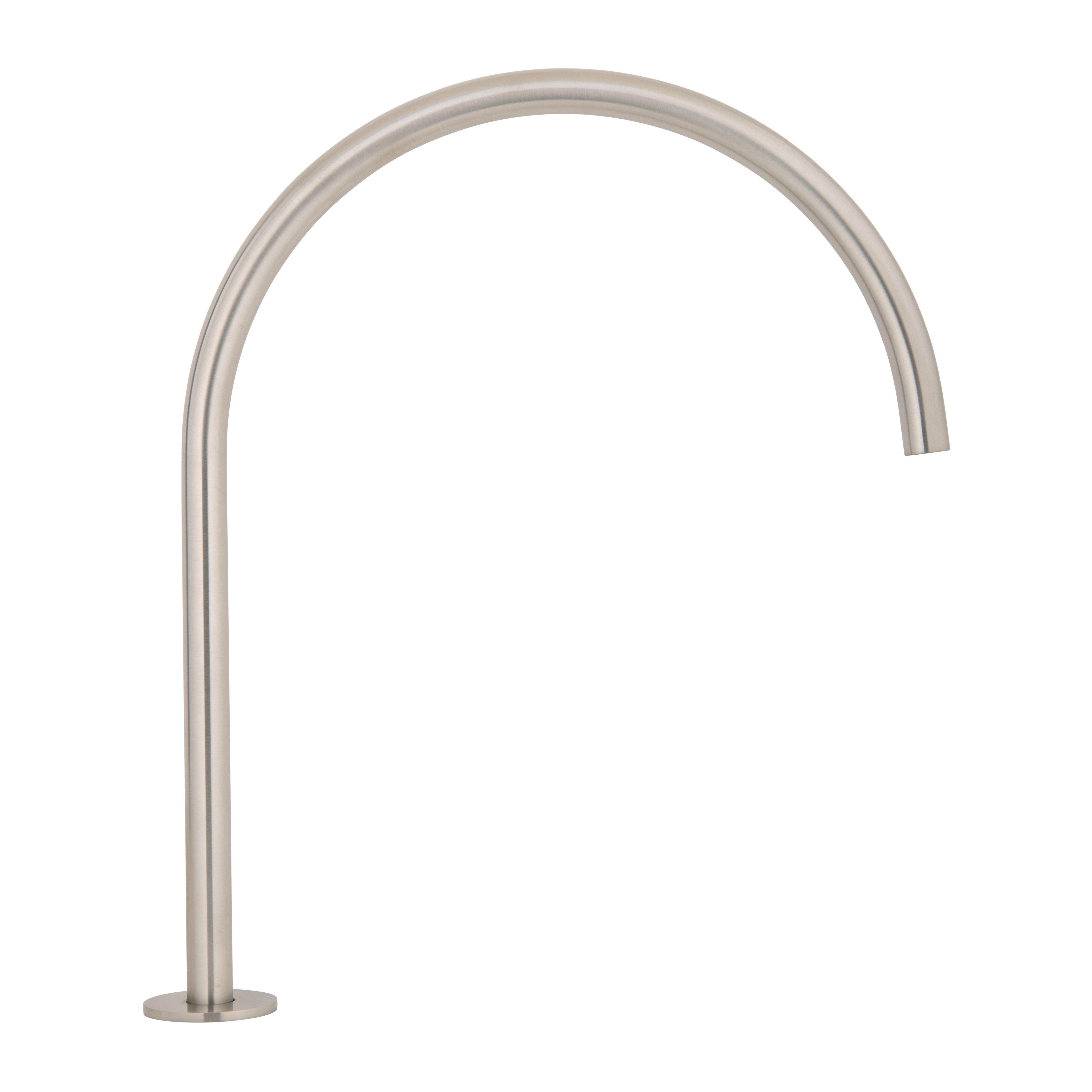 Thin Bench Mounted Spout - Brushed Nickel | ABI Interiors