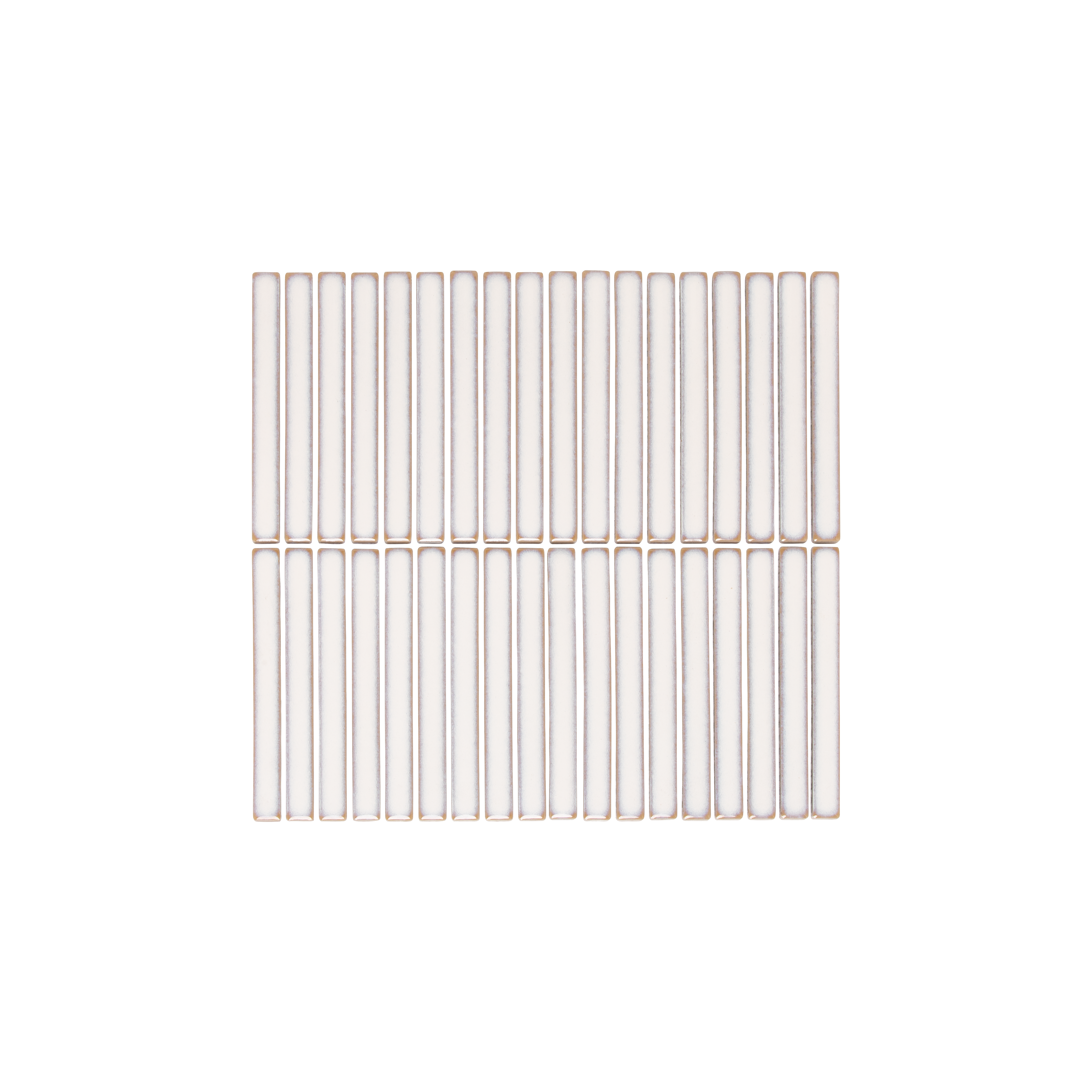 Yama Kit Kat Mosaic Tile - Antique White | ABI Interiors