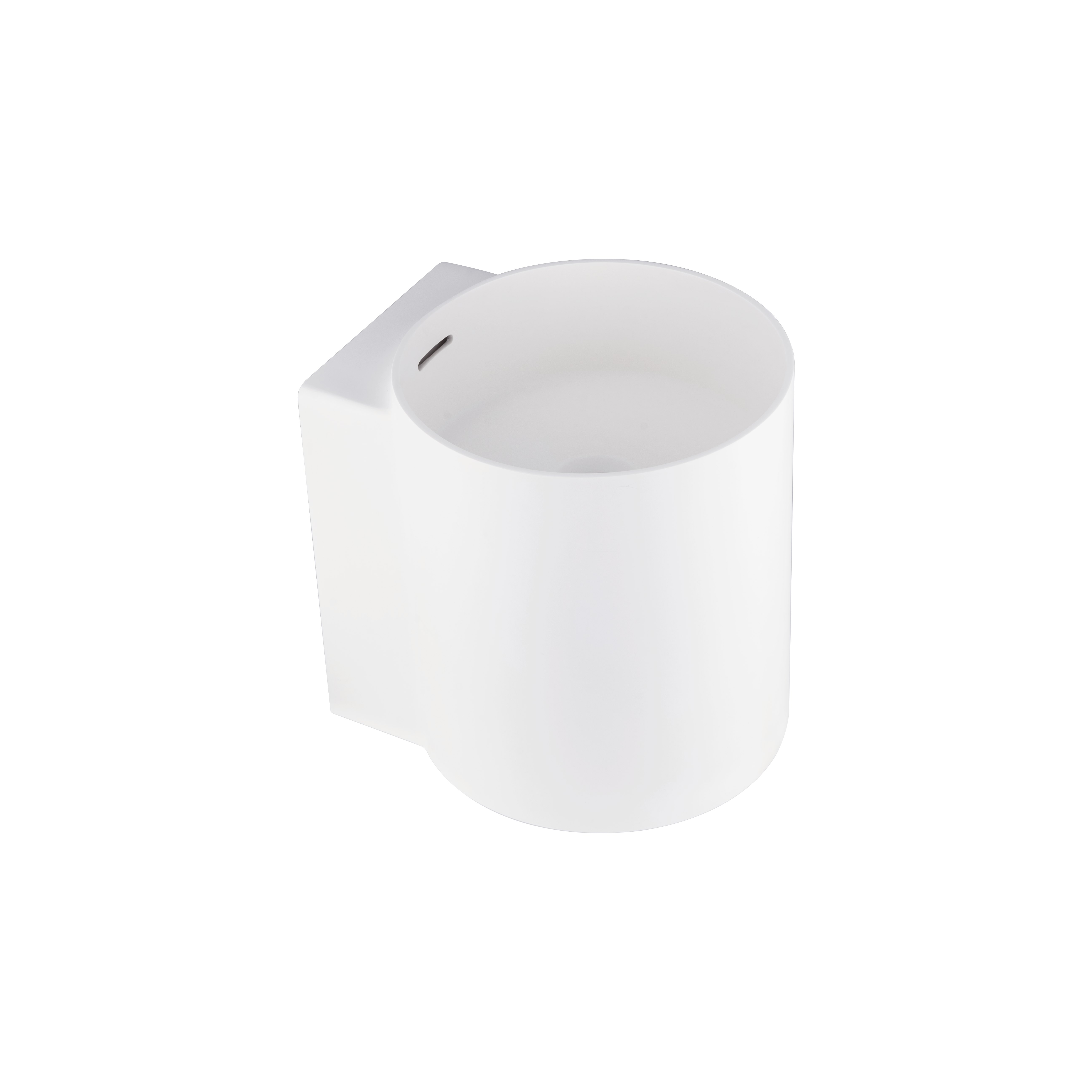 Esme Mini Wall-Hung Basin - Cylinder (Overflow) - ABI Interiors UK