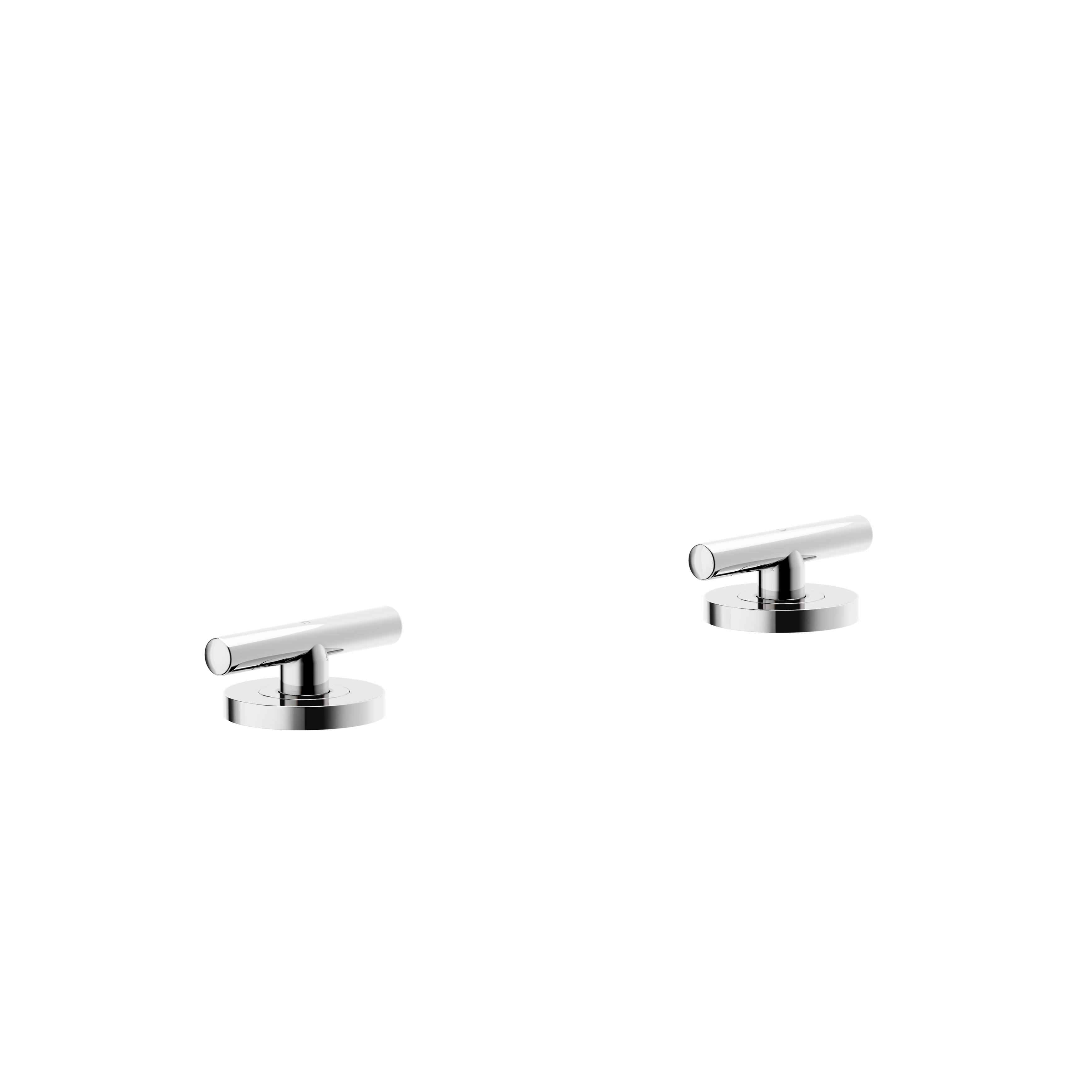 Barre Assembly Bench-Mounted Taps - Chrome - ABI Interiors UK