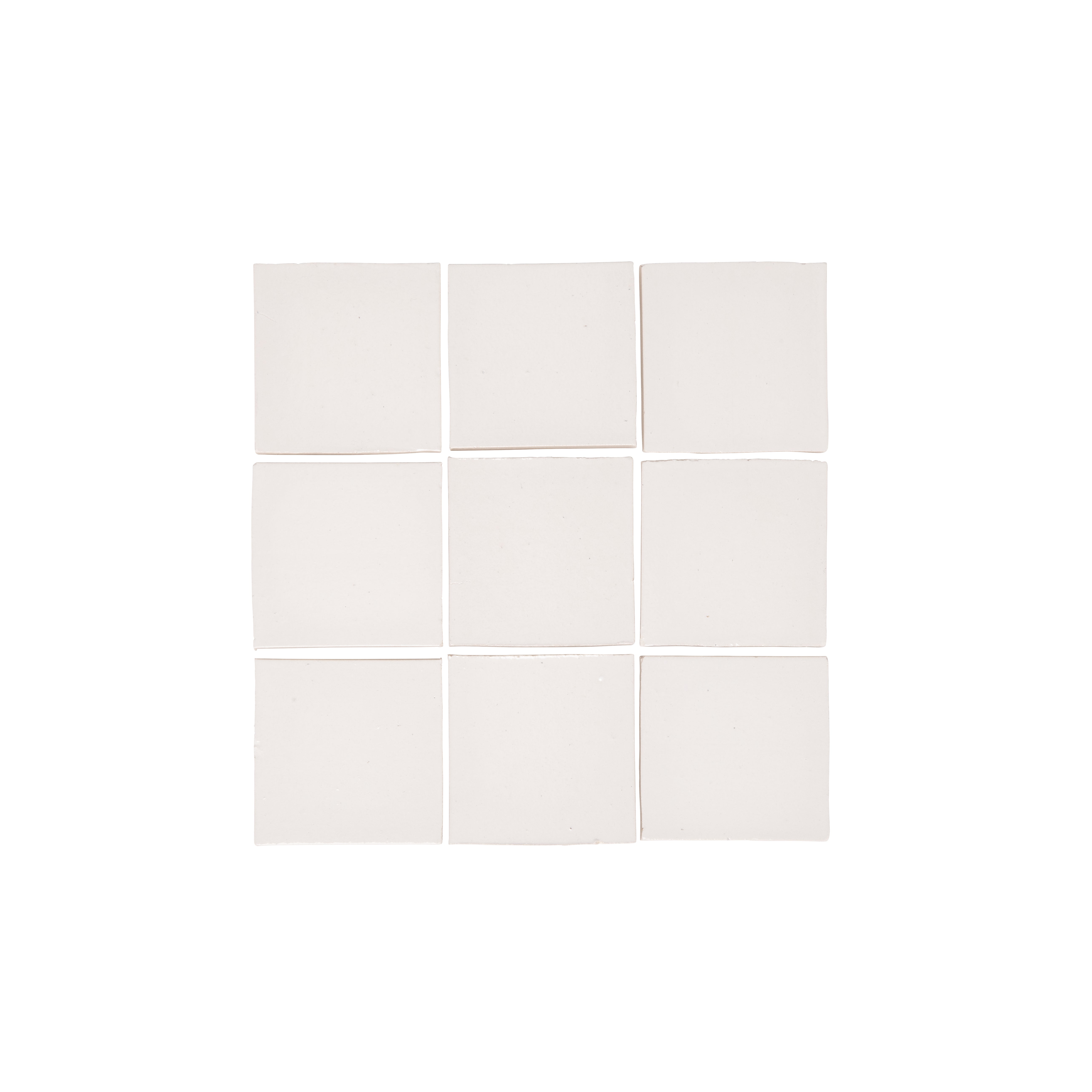 Rommani Handmade Zellige Square Tile - Pearl | ABI Interiors