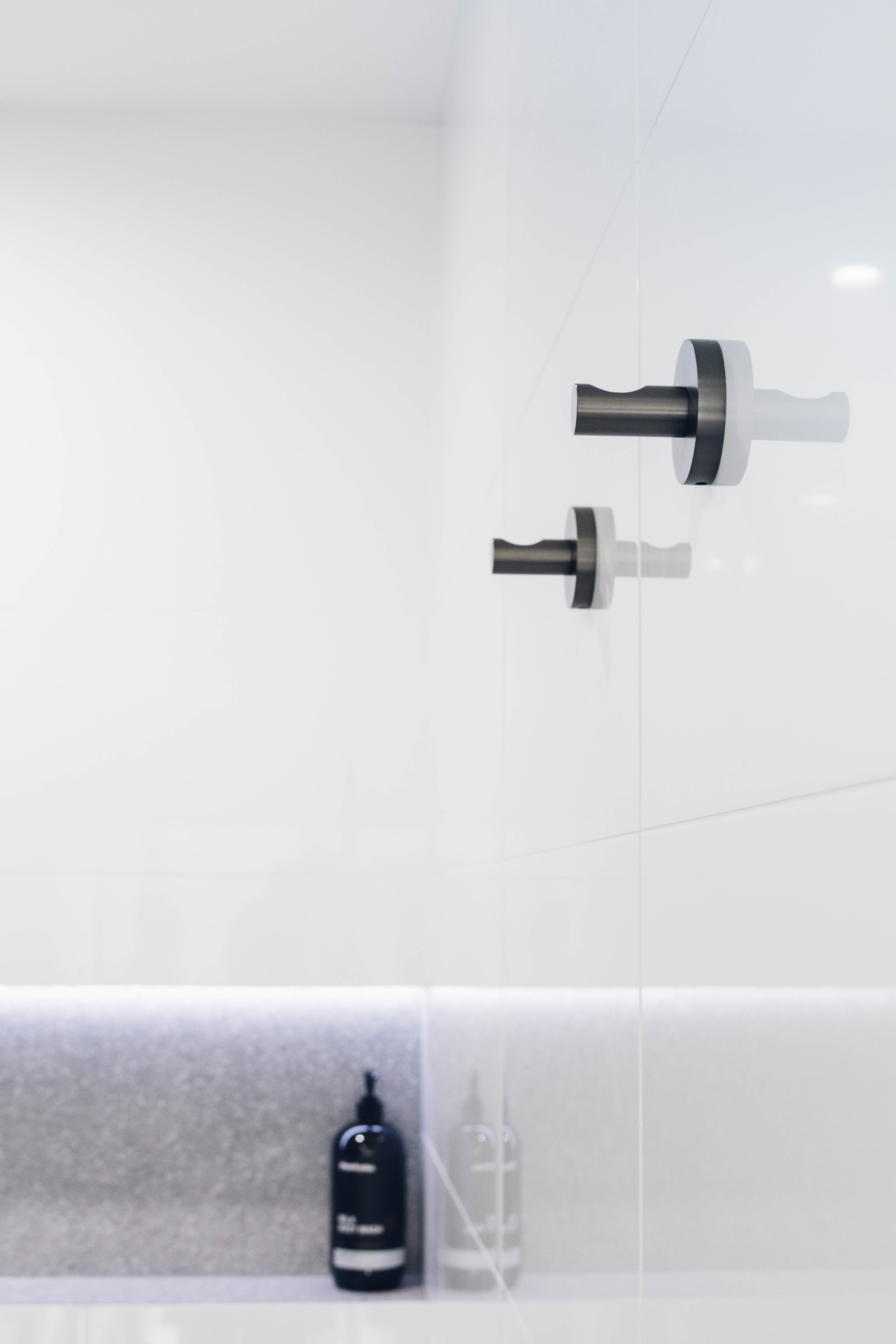 Elysian Robe Hook - Brushed Gunmetal - ABI Interiors UK