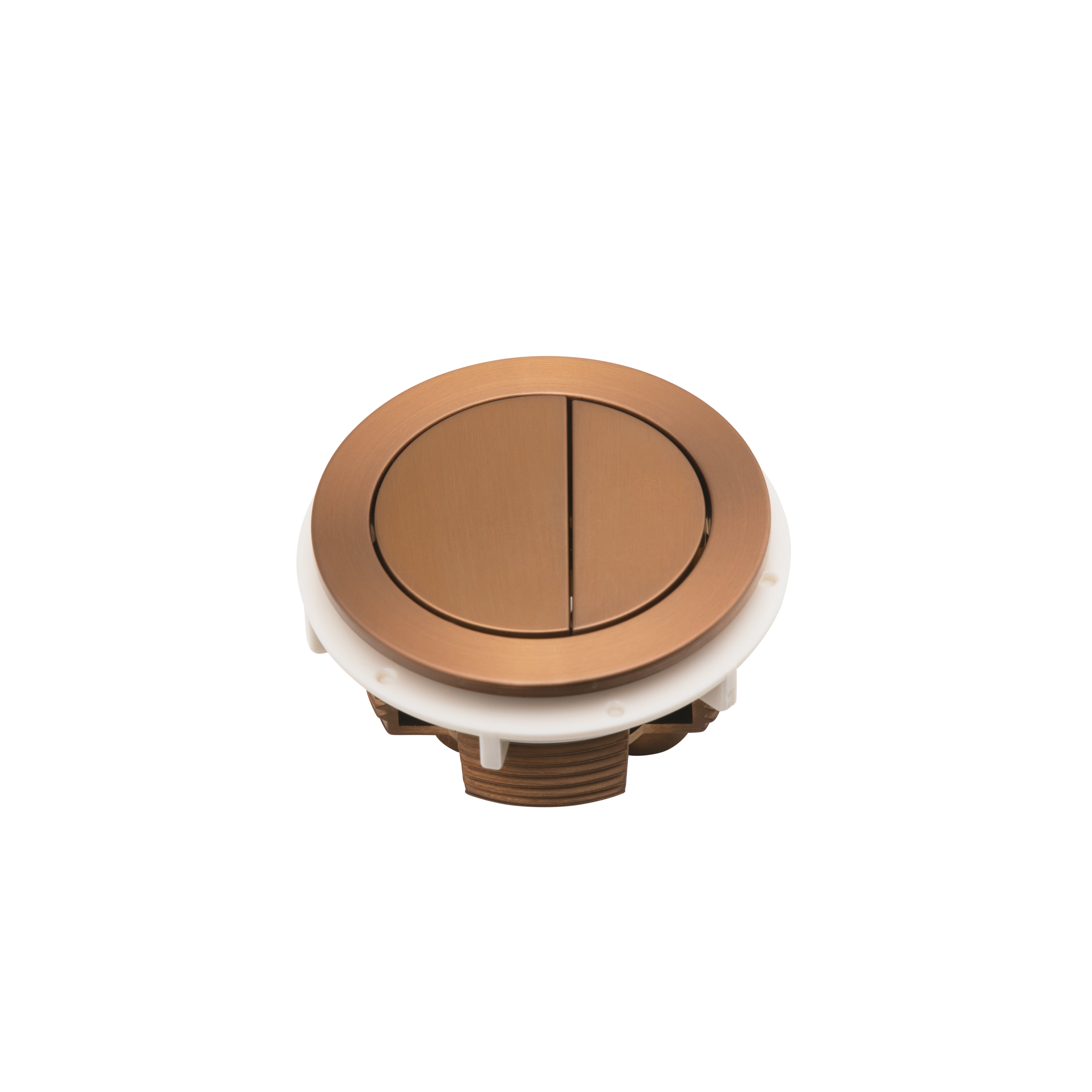 Toilet Flush Button - Brushed Copper | ABI Interiors