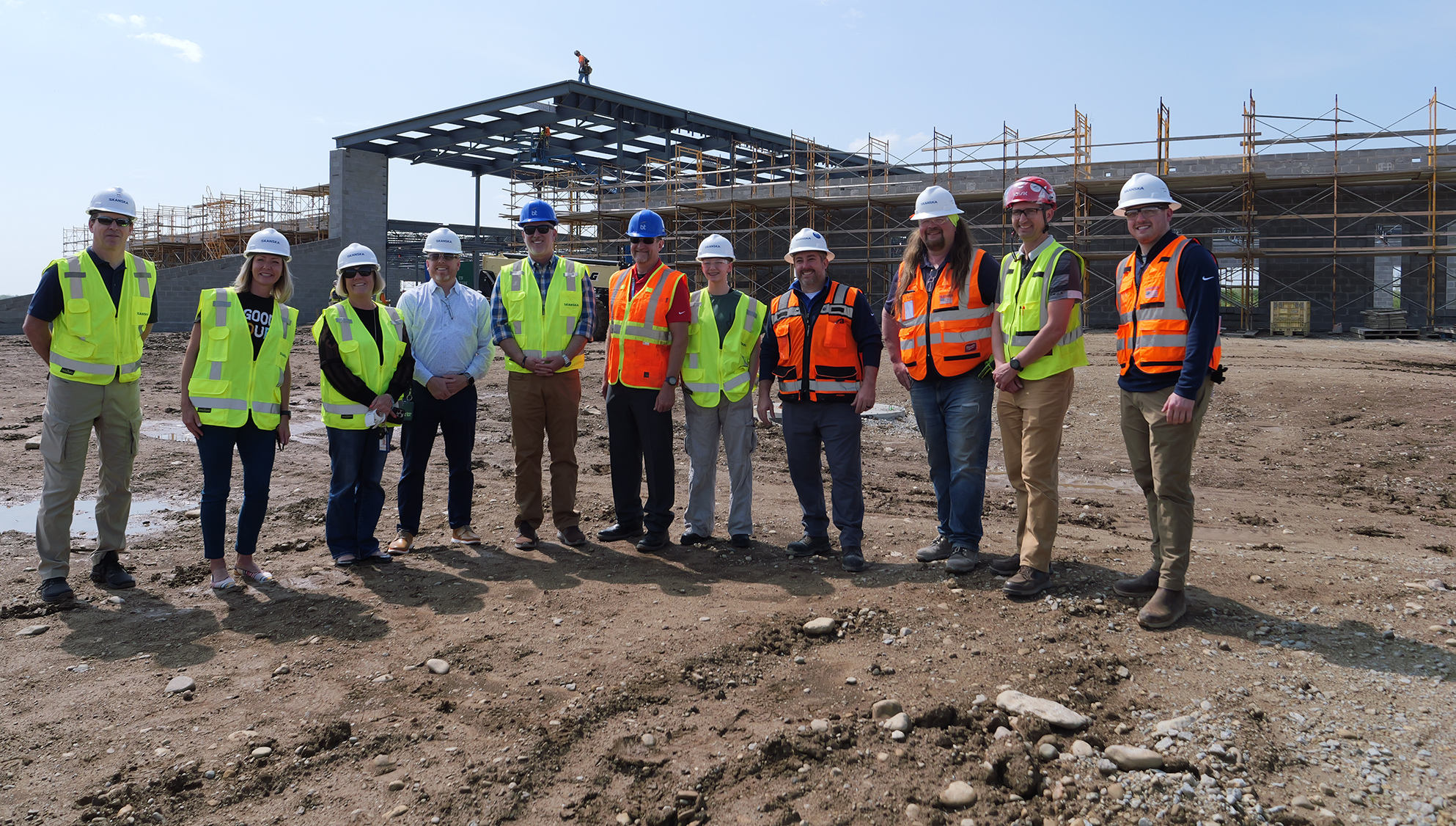 Butler Tech Aviation Education Hangar Reaches Topping Out Milestone