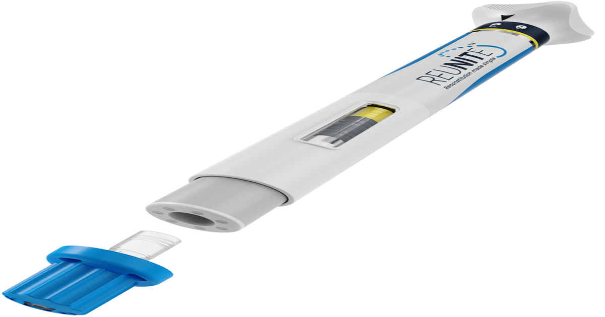 Reunite™ Dual-Chamber Cartridge Autoinjector | SHL Medical