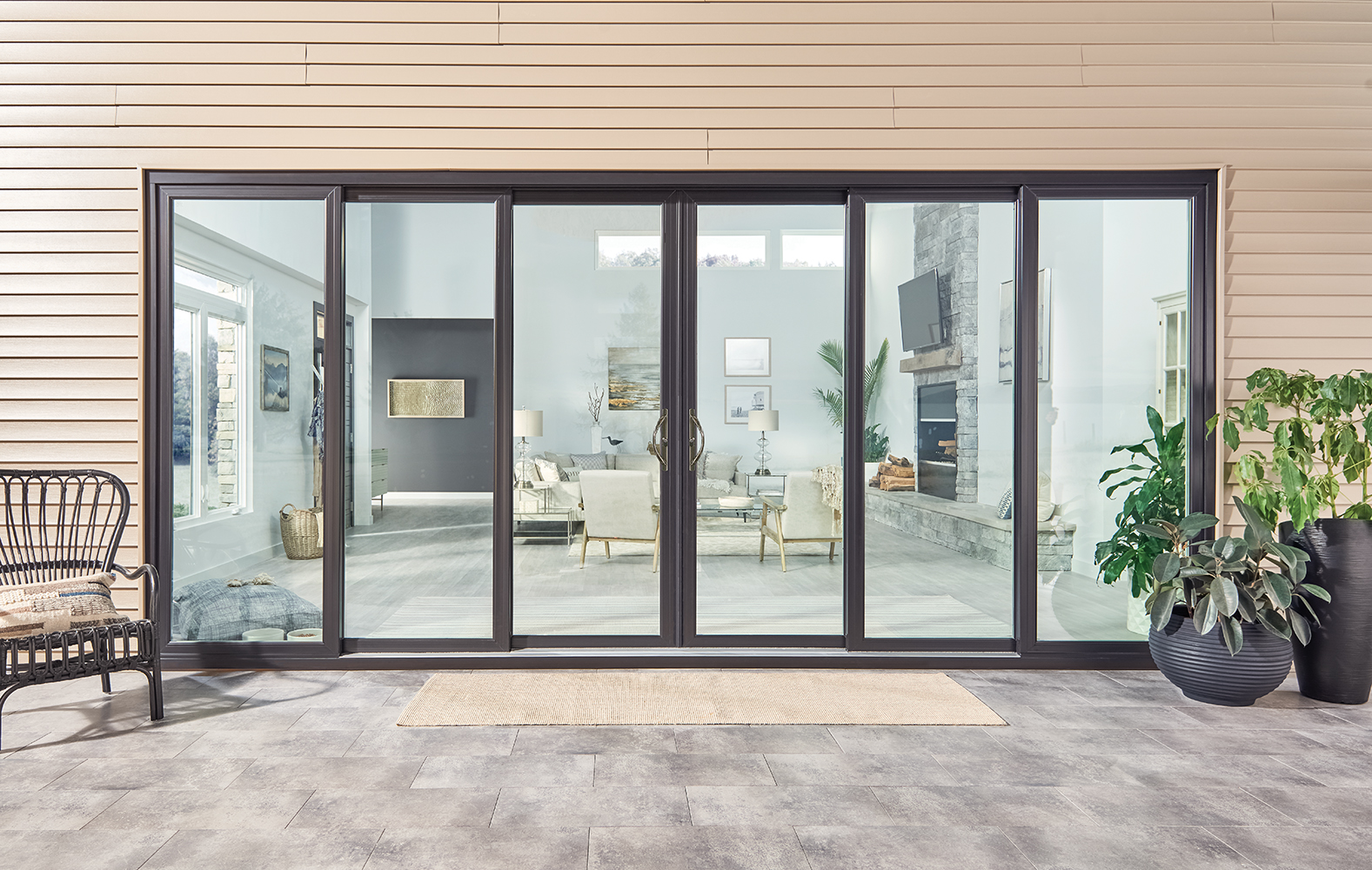 Multi-Slide Vinyl Patio Door Monroe LA | Window World of Monroe