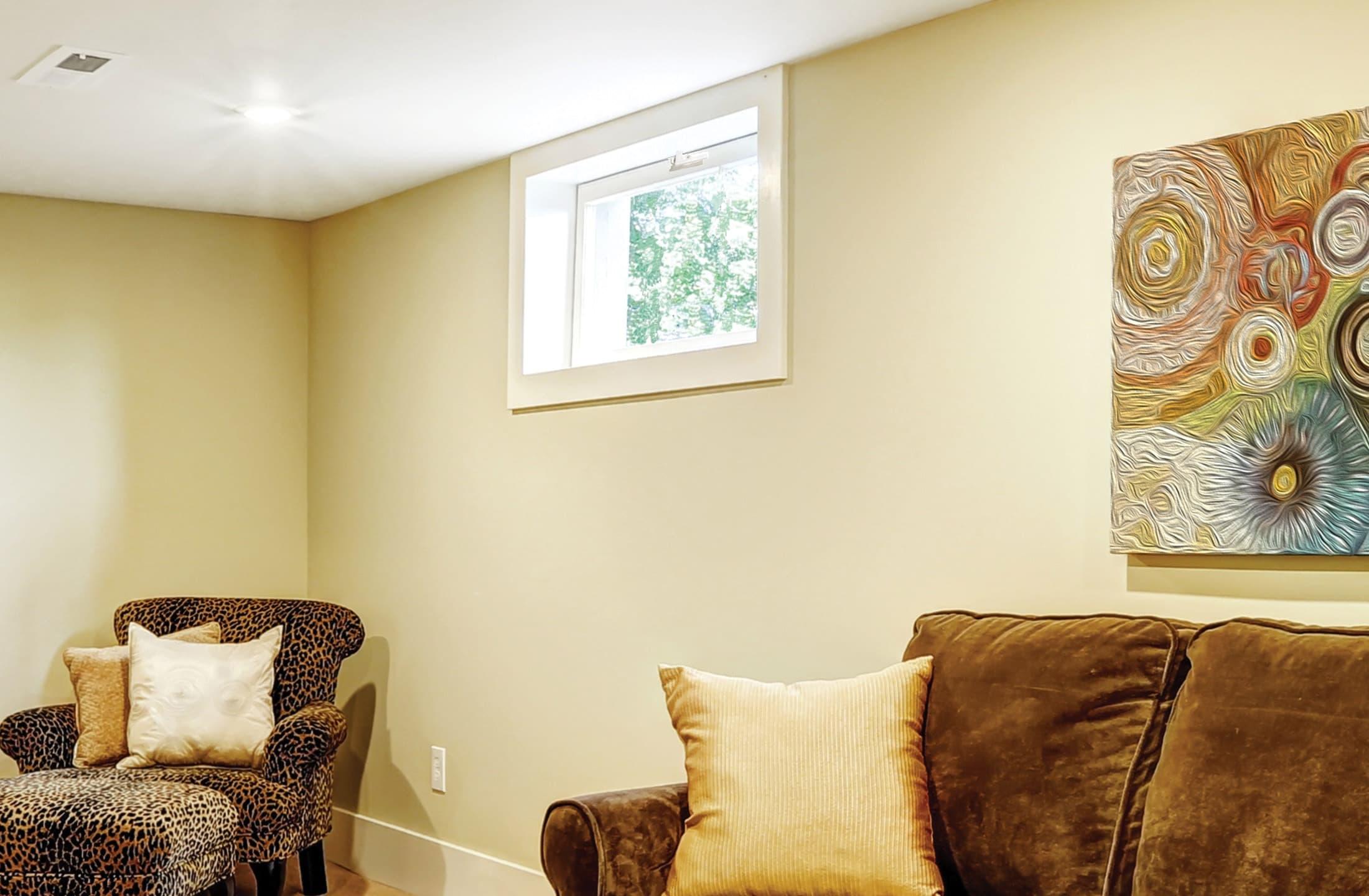 Vinyl Basement Hopper Windows | Window World of Southern Colorado