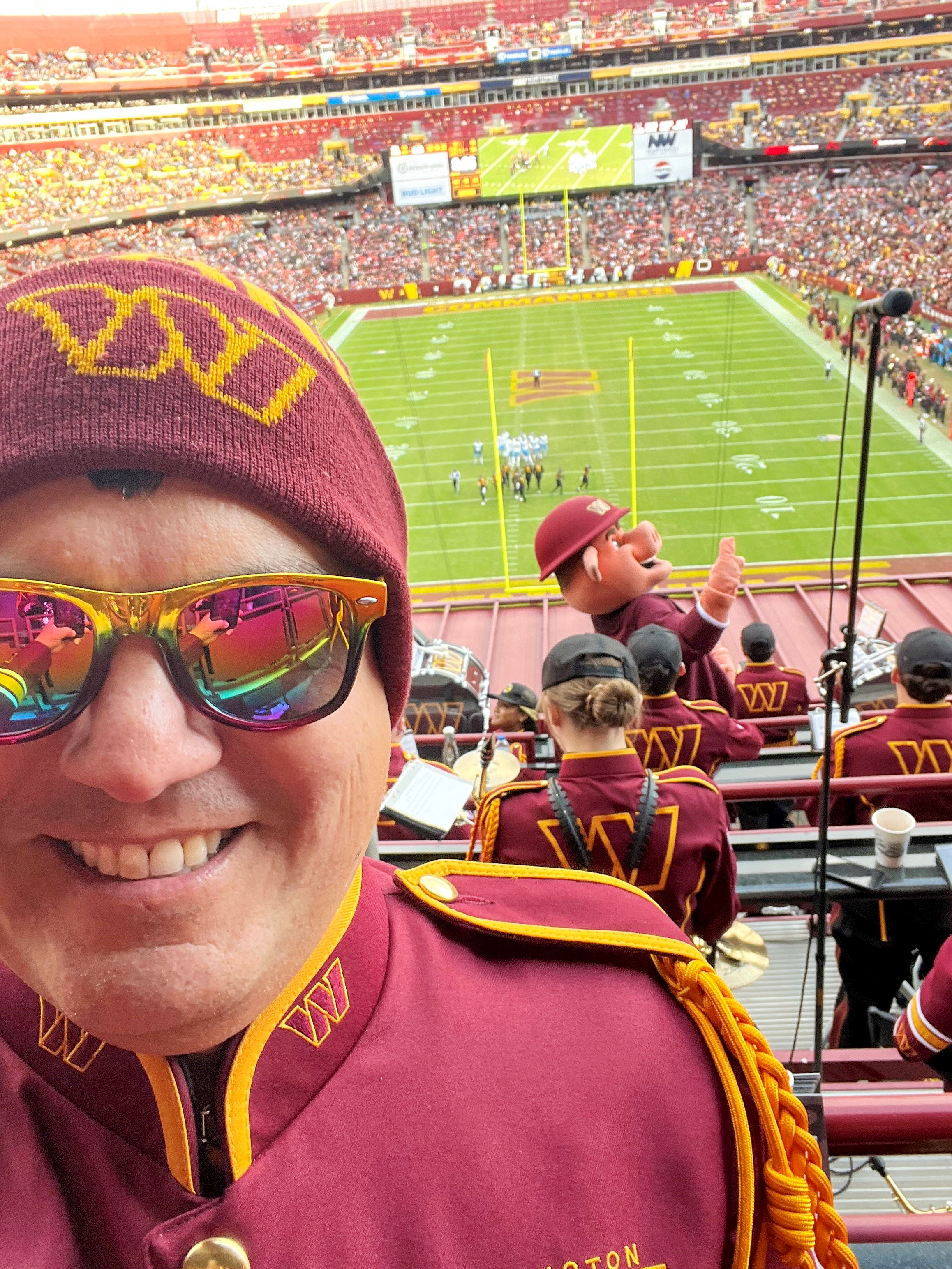 Holmes Band Director Enjoys Trumpeting Commanders’ Success, Marches ...