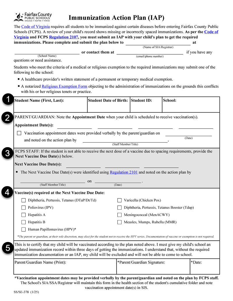 How to Submit Immunization Documents | Fairfax County Public Schools