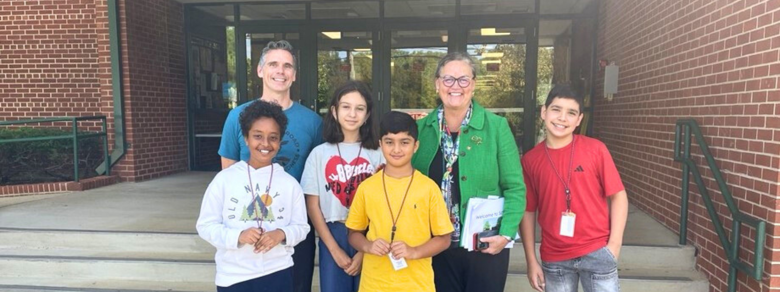 Living History: Original Wall of Louise Archer Elementary School ...
