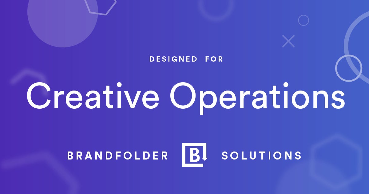 The DAM platform for Creative Operations | Brandfolder