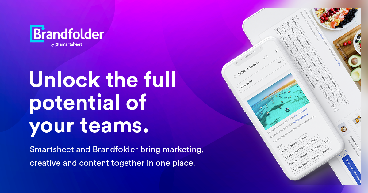 Smartsheet + Brandfolder | Brandfolder DAM