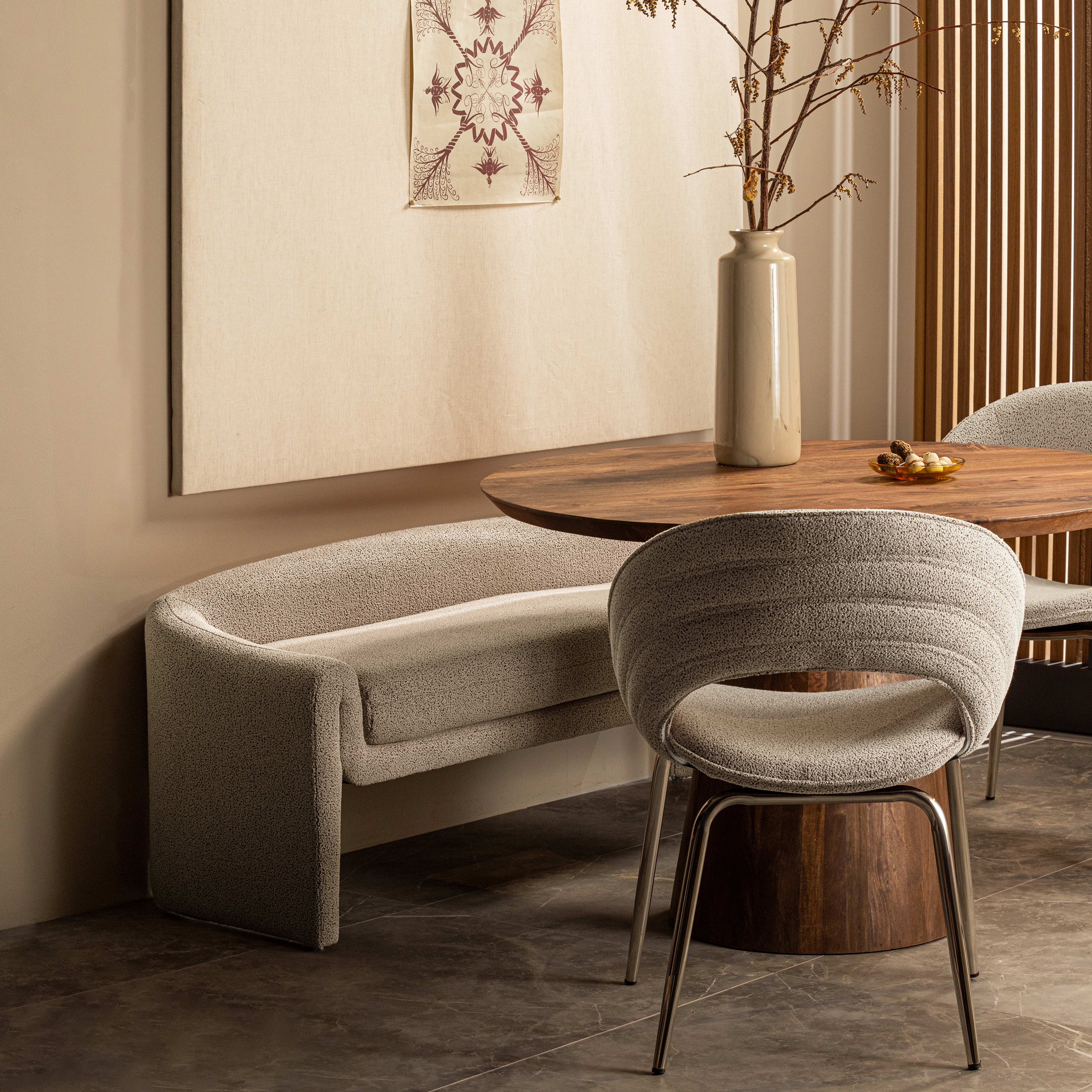 De Eekhoorn | ZONE BENCH BEIGE - WOOOD - COLLECTION