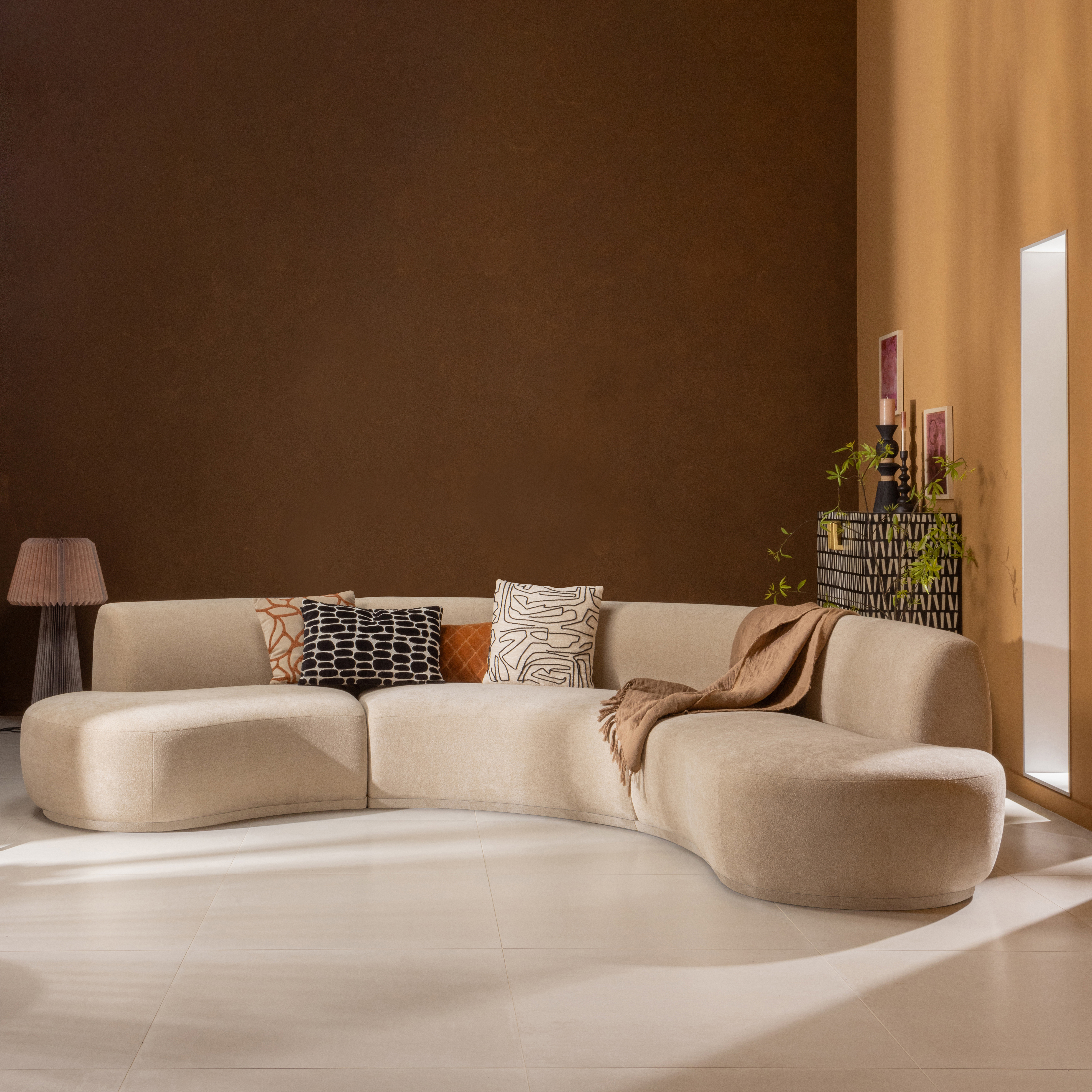 De Eekhoorn | BATAVIER HALF RONDE BANK NATUREL - WOOOD - COLLECTION