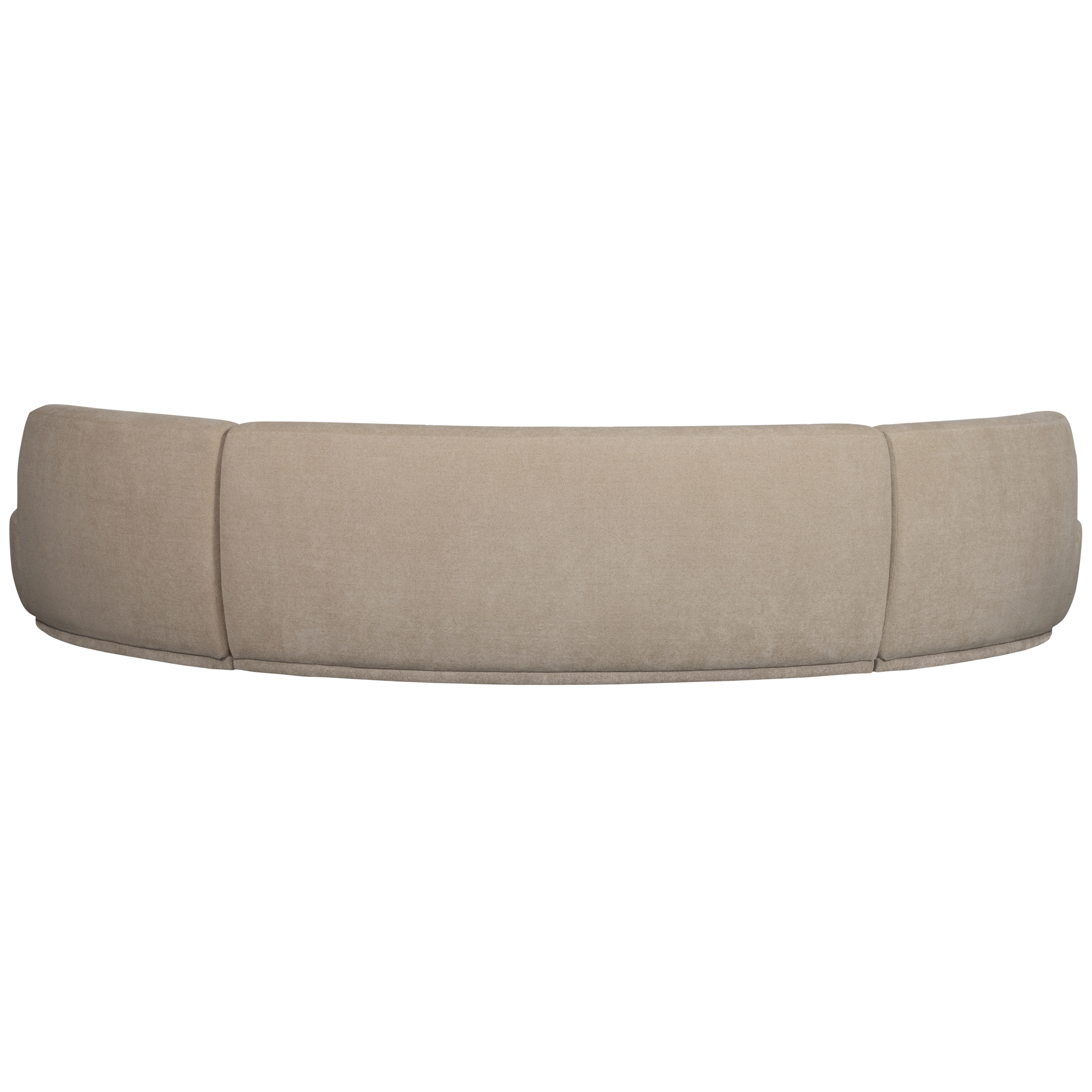 De Eekhoorn | BATAVIER HALF ROUND SOFA NATURAL - Basiclabel - BATAVIER