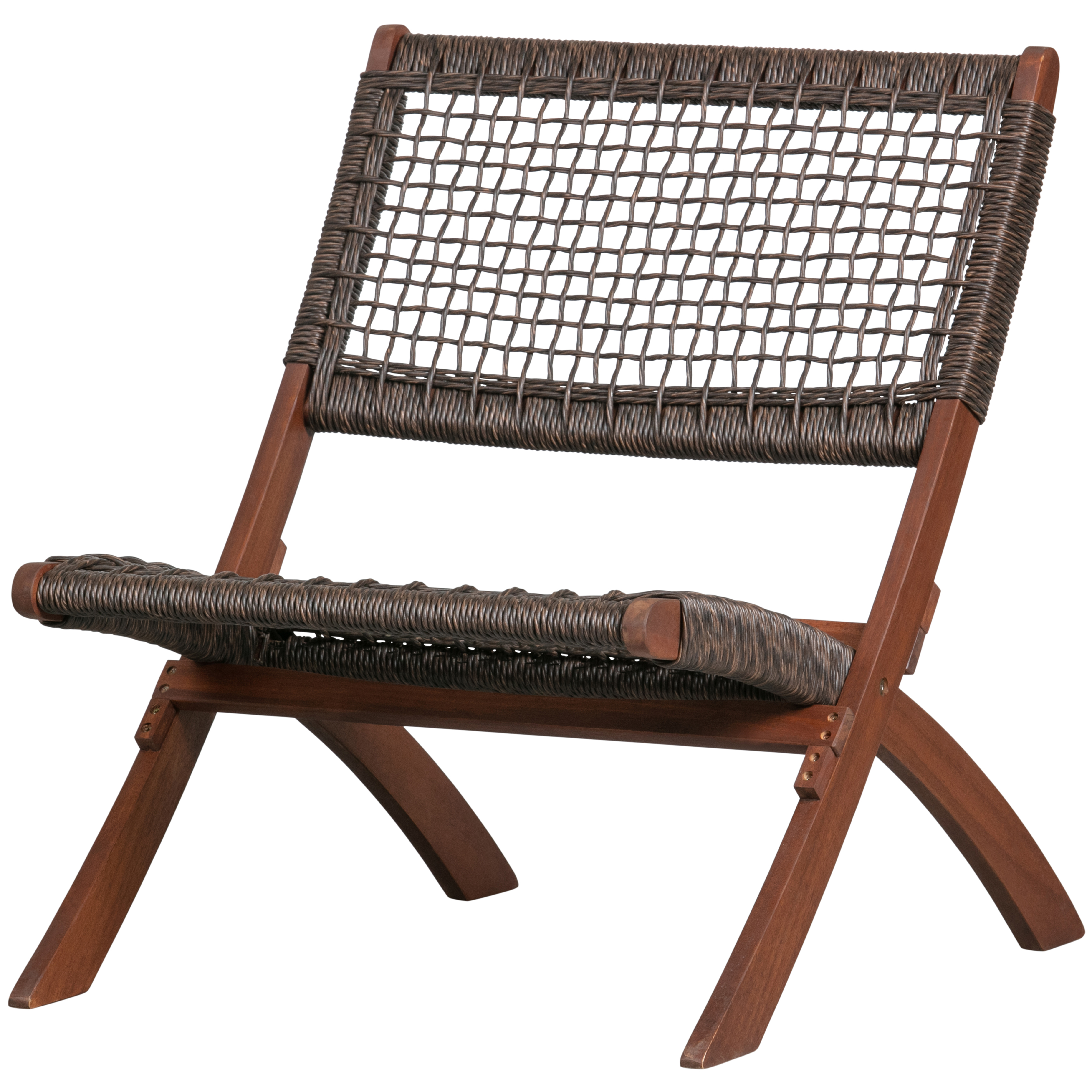 De Eekhoorn | LOIS FOLDING CHAIR GARDEN WOOD DARK BROWN