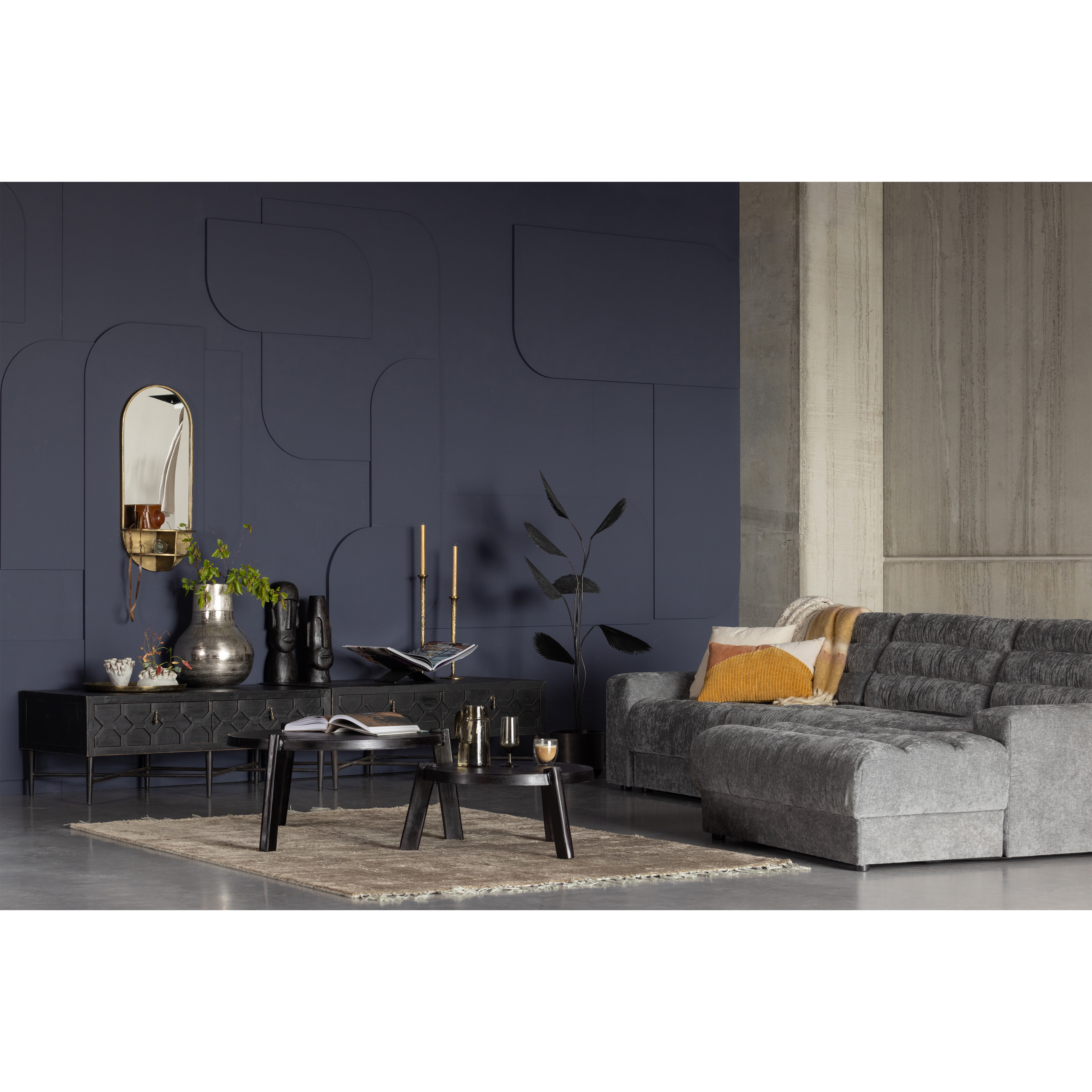 De Eekhoorn | METAL XL VASE METAL SILVER - BePureHome - COLLECTION