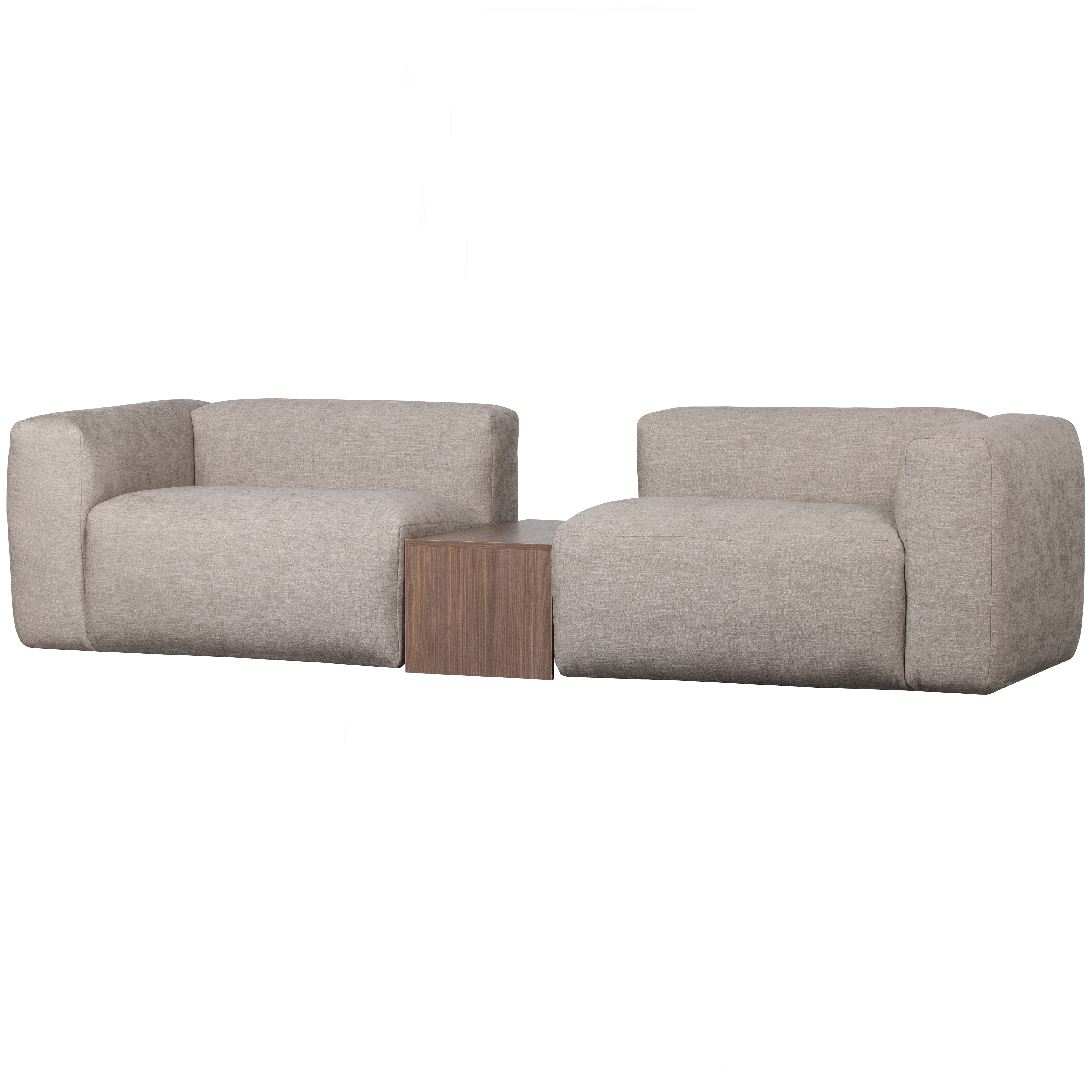 De Eekhoorn | YENT 1-SEAT ELEMENT ARM LEFT WOVEN FABRIC NATURAL