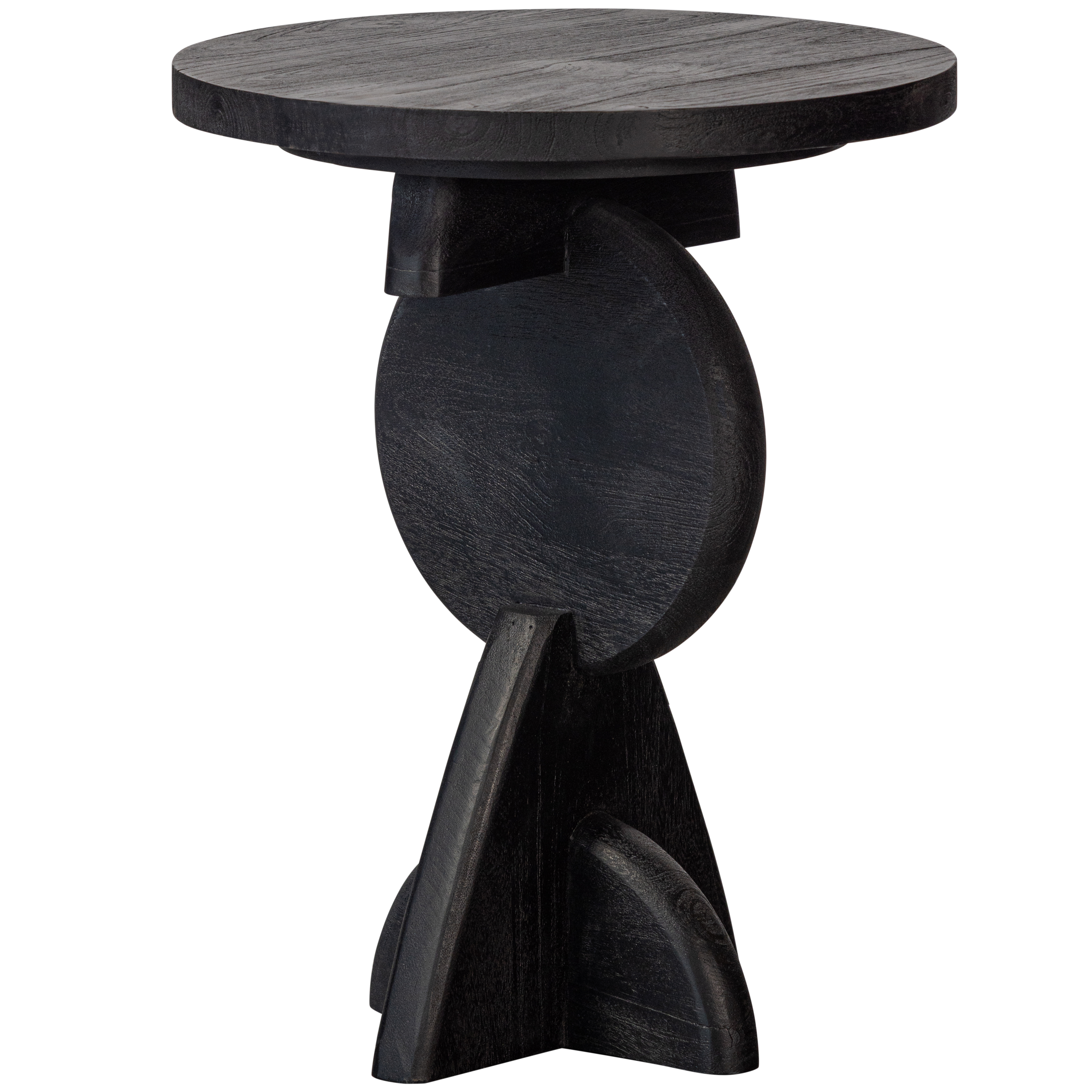De Eekhoorn | PETE SIDE TABLE MANGO WOOD BLACK - WOOOD - COLLECTION
