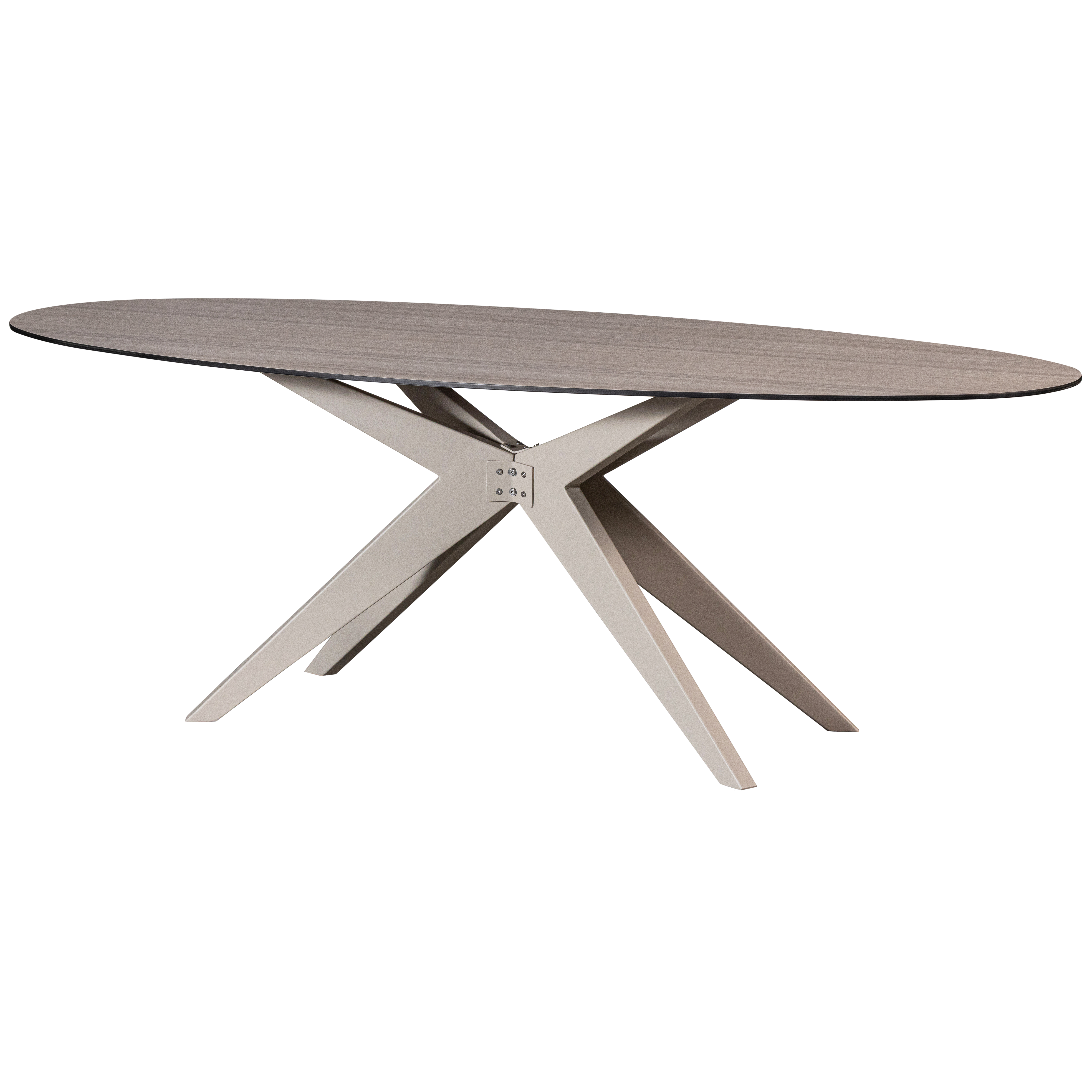 De Eekhoorn | TABLE DE JARDIN ELK ALUMINIUM TOP SAND 220x100CM