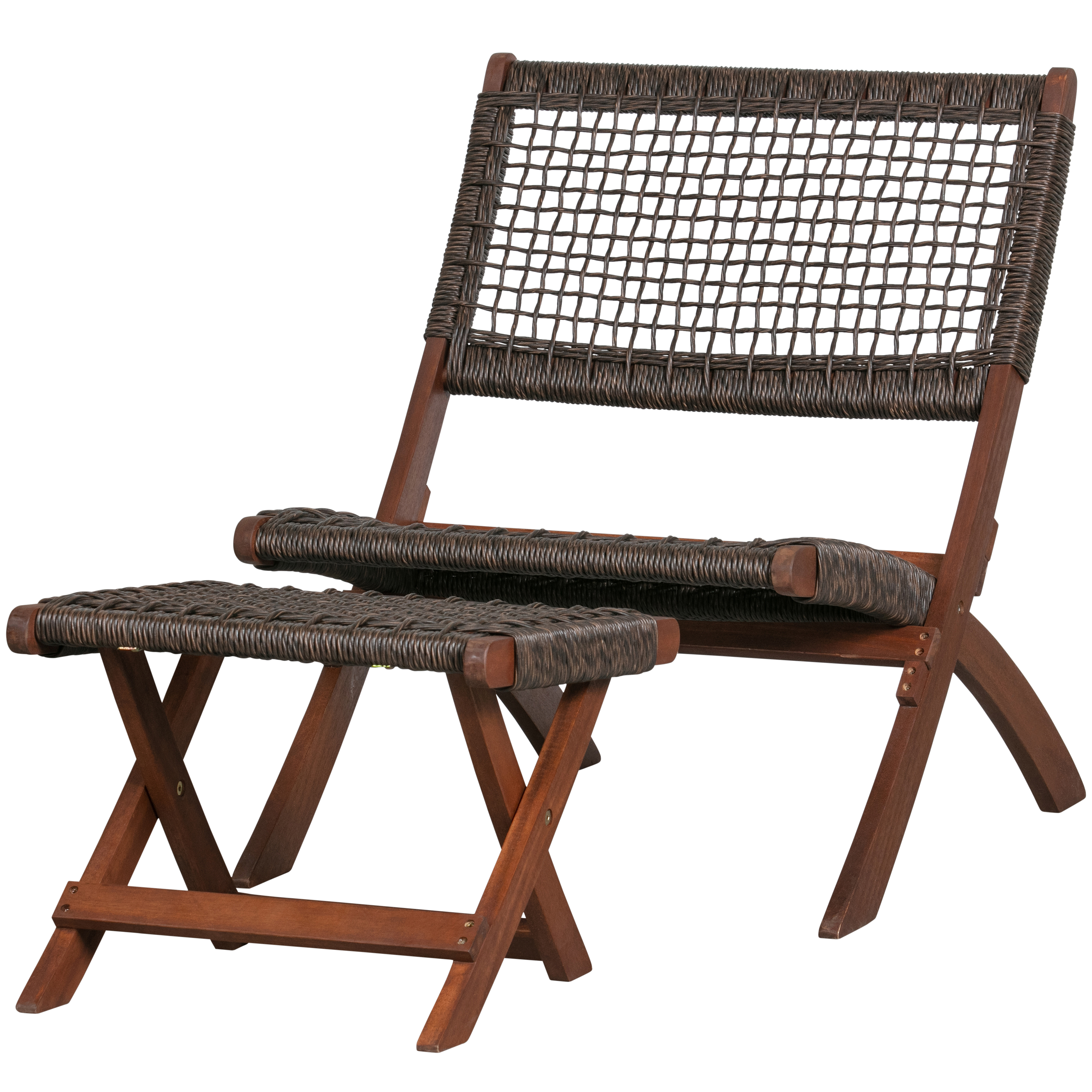 De Eekhoorn | LOIS FOLDING CHAIR GARDEN WOOD DARK BROWN