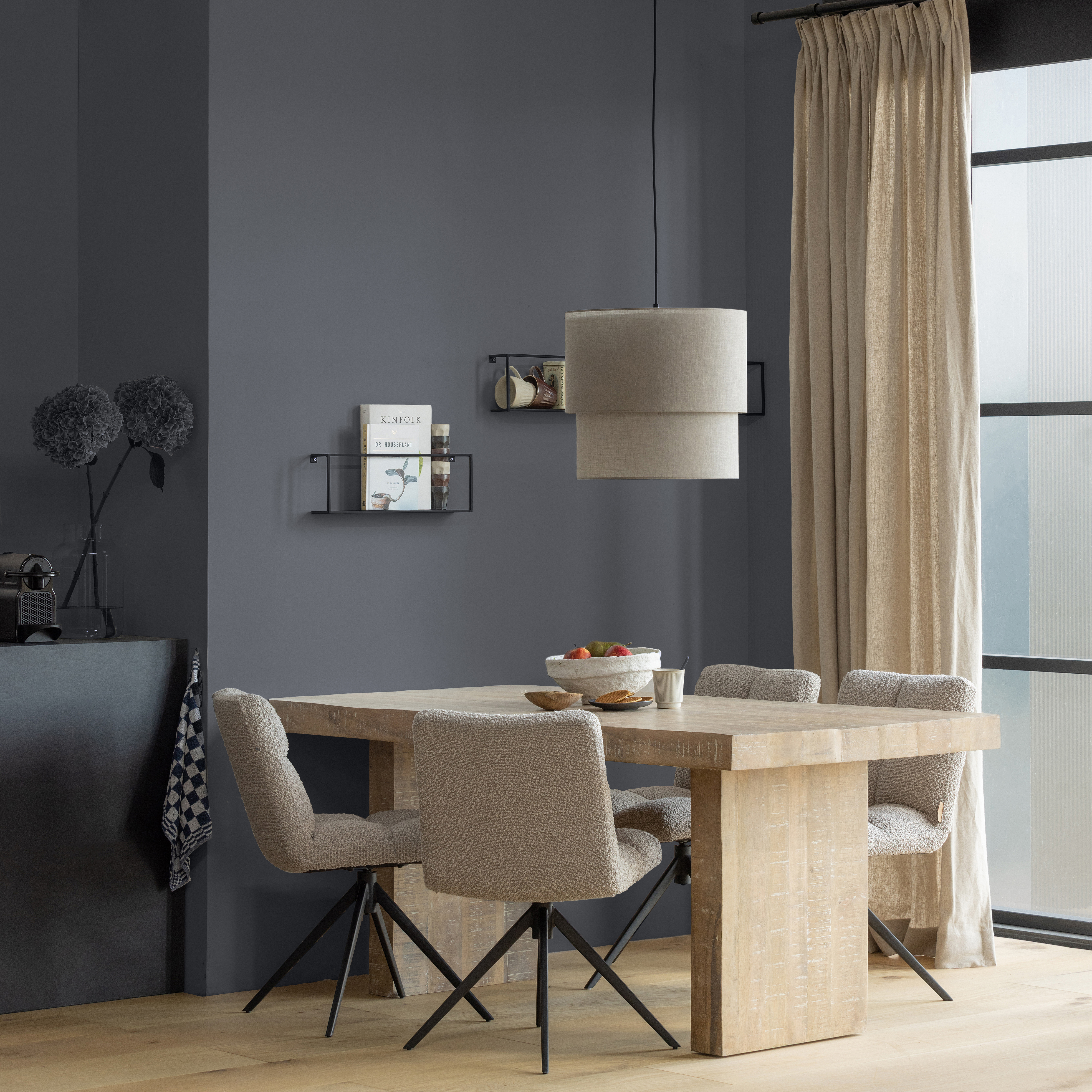 De Eekhoorn | BALK DINING TABLE WOOD NATURAL 180x90CM