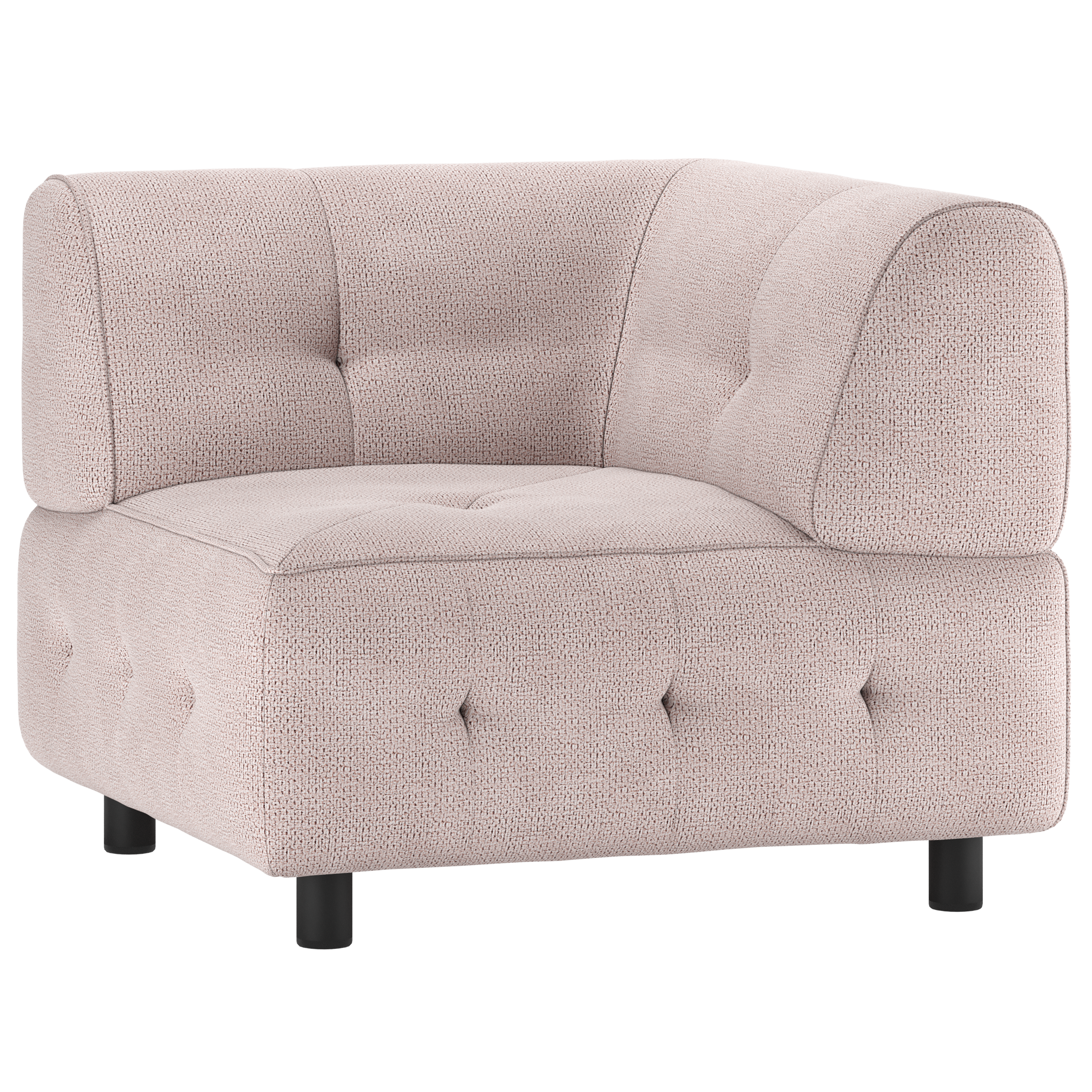 De Eekhoorn | LOUIS CORNER ELEMENT CHENILLE MAUVE - WOOOD - LOUIS