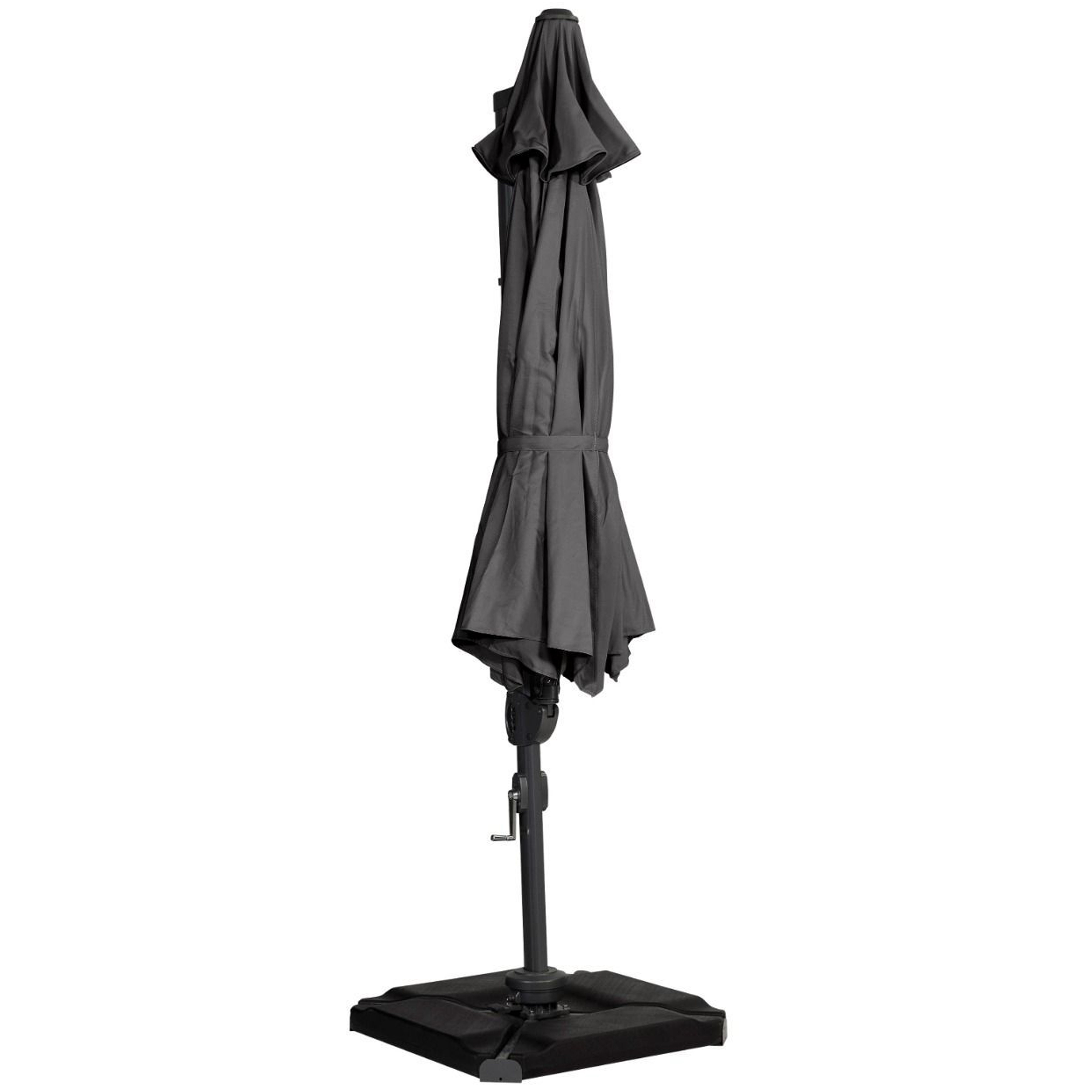 De Eekhoorn | ROMA PARASOL TUIN ROND ANTRACIET - Exotan - COLLECTION