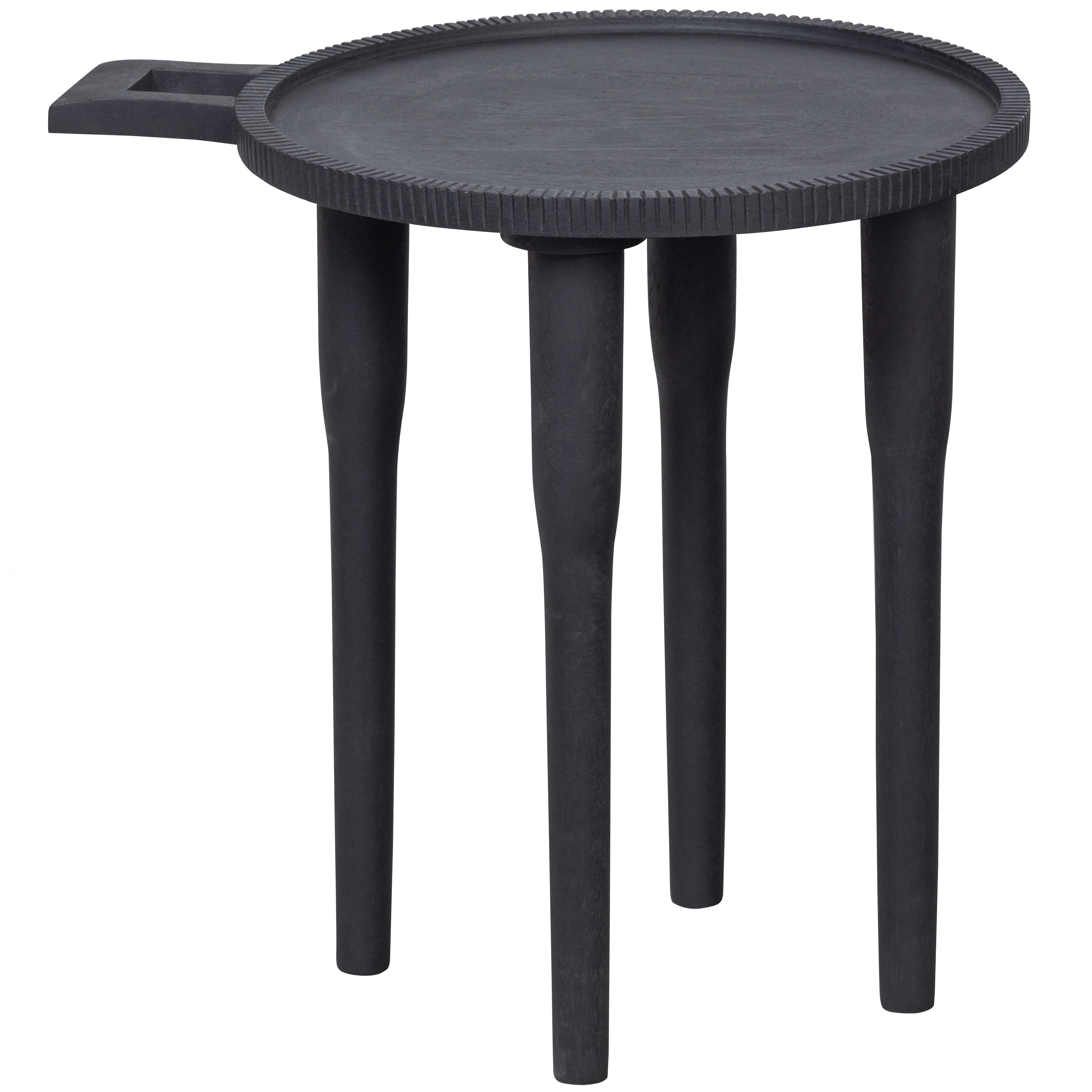 De Eekhoorn | WYNN SIDETABLE MANGO WOOD BLACK - BePureHome - COLLECTION