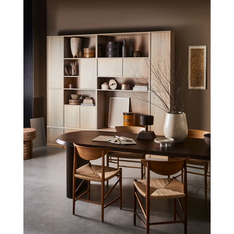 De Eekhoorn | ELLIPS DINING TABLE MANGO WOOD WALNUT - Vtwonen - COLLECTION