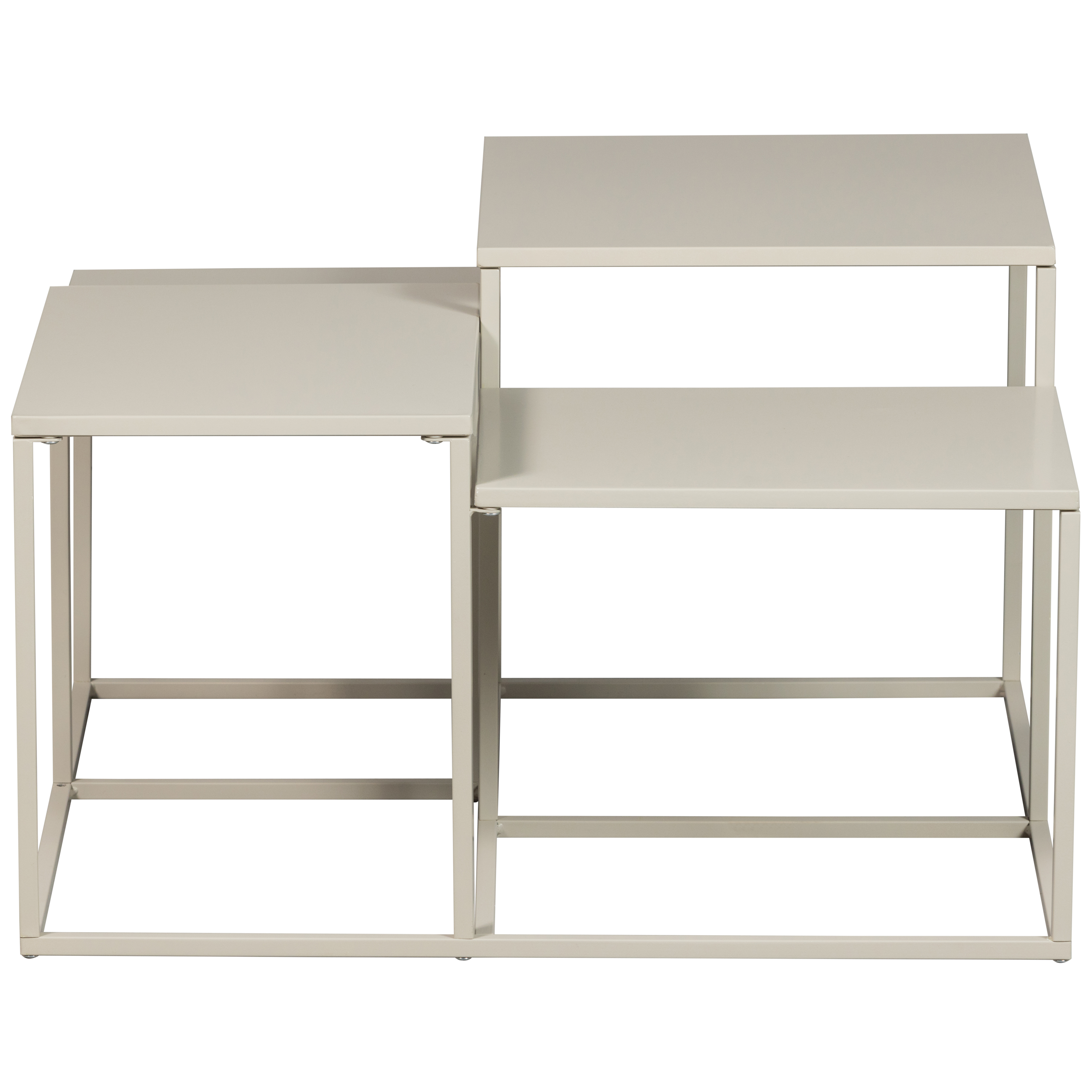 De Eekhoorn | MIDA TABLE BASSE MÉTAL GREIGE - WOOOD - COLLECTION