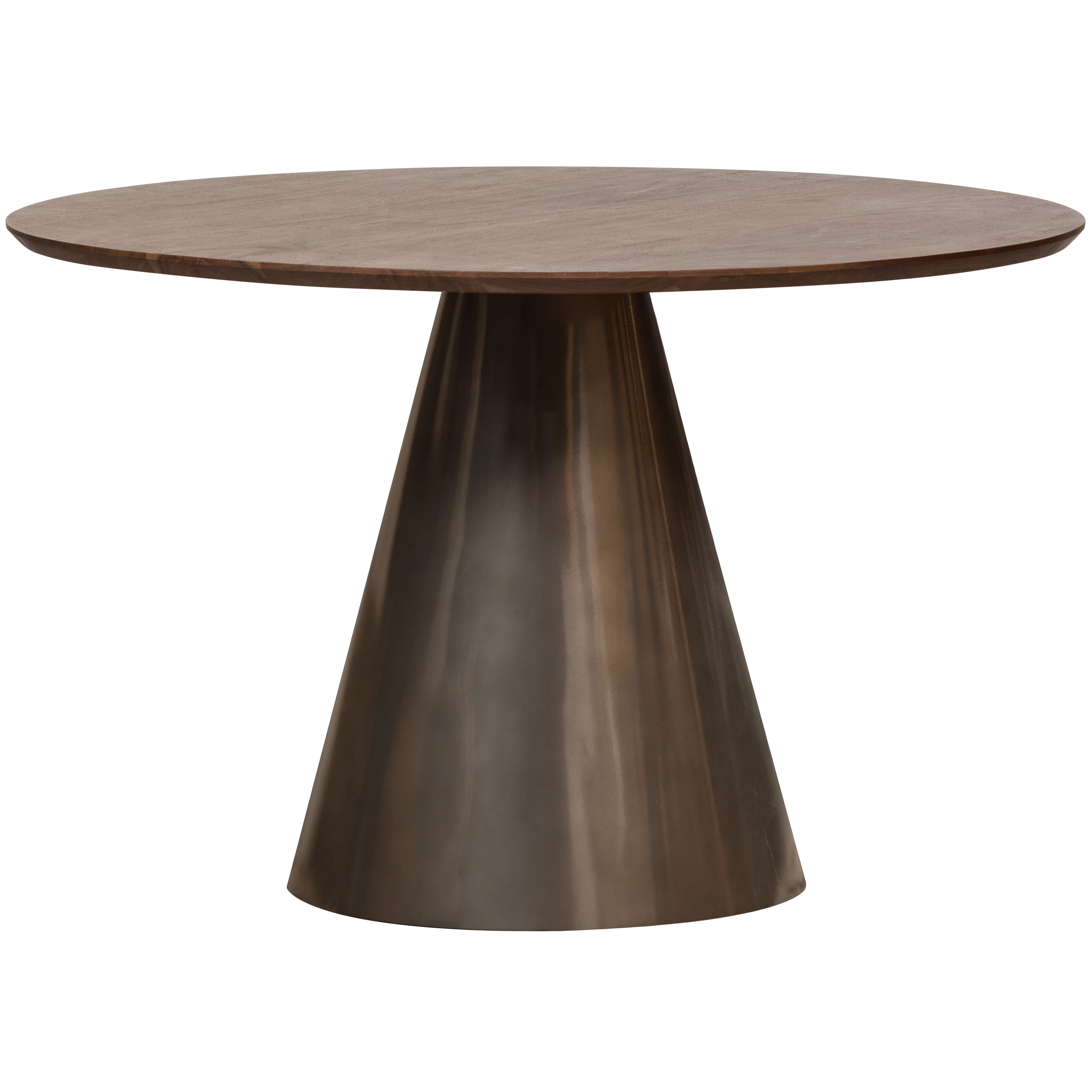 De Eekhoorn | MAGGIE DINING TABLE METAL/MANGO WOOD BLACK