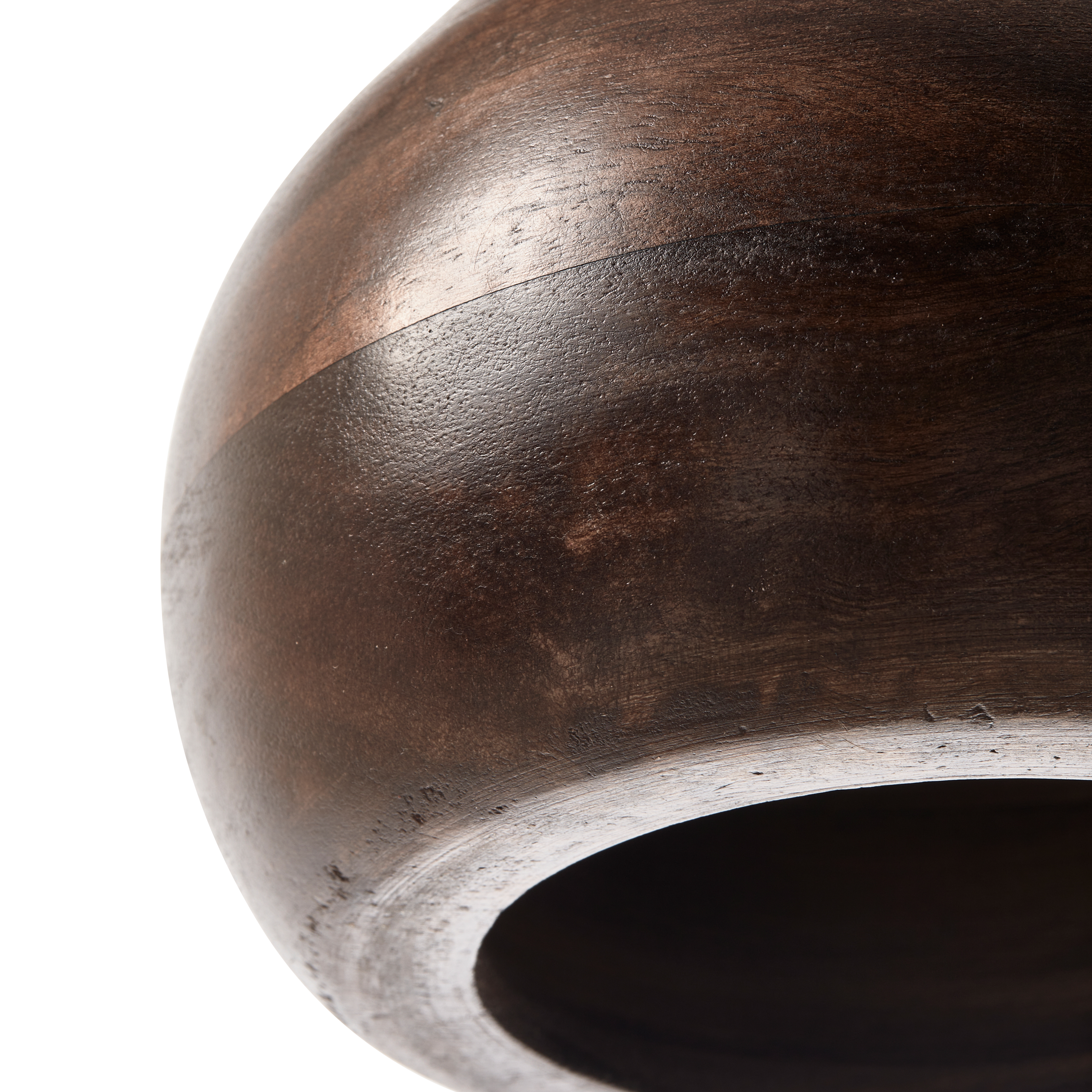 De Eekhoorn | SET OF 3 - TUMBLE HANGING LAMPS WOOD WALNUT