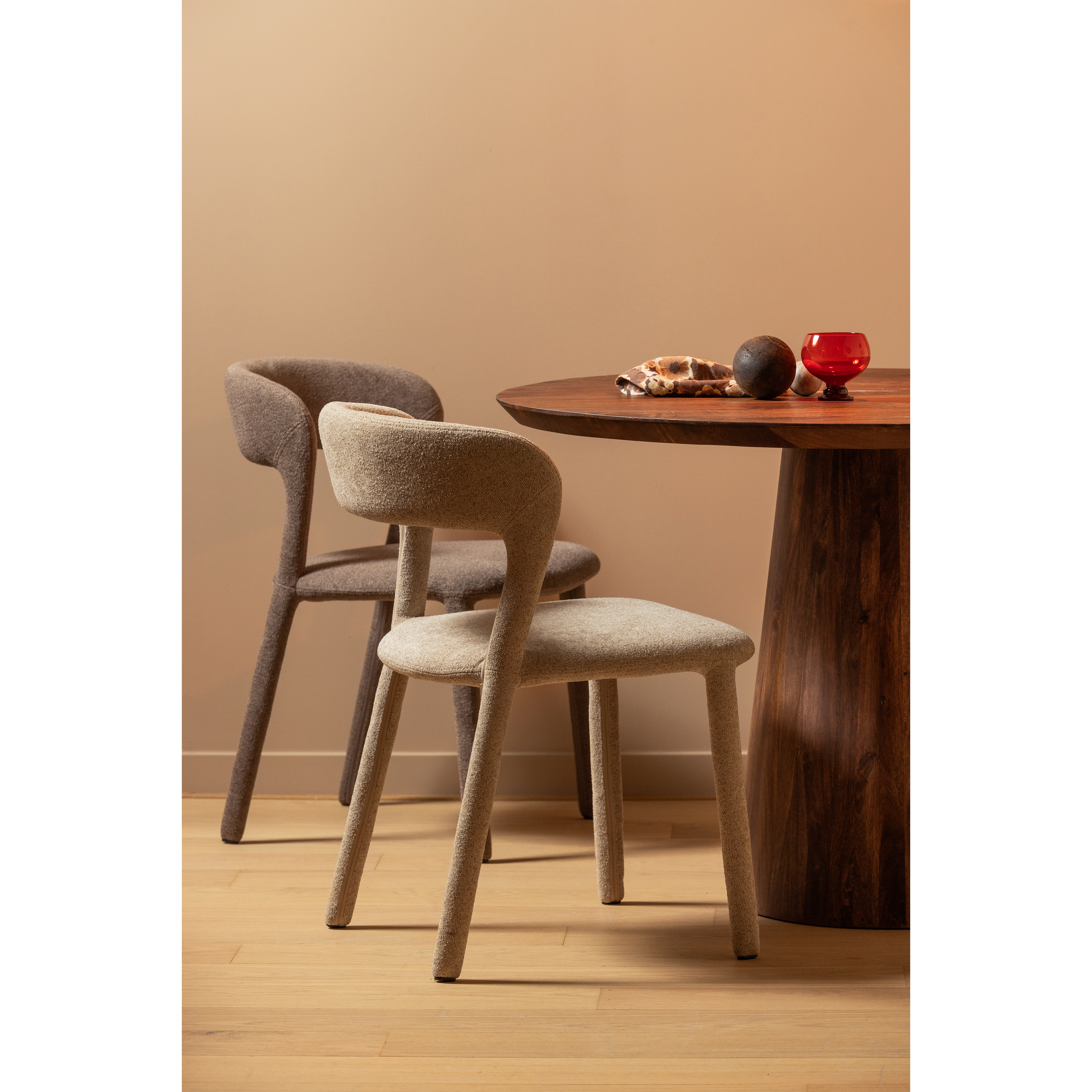 De Eekhoorn | NOBLE DINING CHAIR SAND - WOOOD - NOBLE