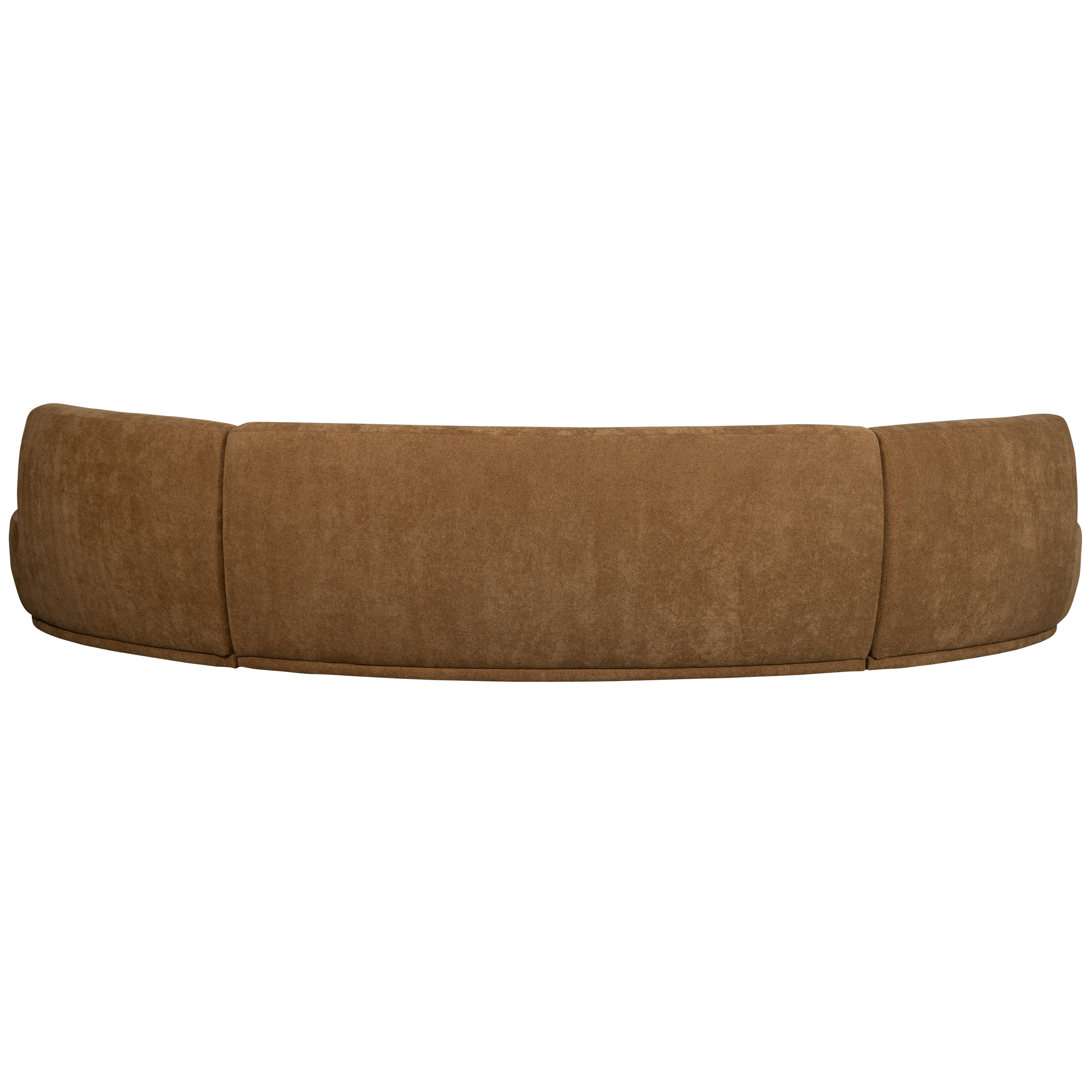 De Eekhoorn | BATAVIER HALF ROUND SOFA MUSTARD - WOOOD - COLLECTION